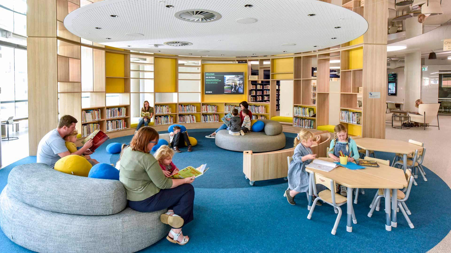 Sydney's Futuristic Two-Storey Darling Square Library Is Now Open ...