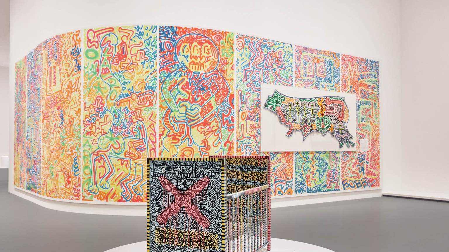 Keith Haring | Jean-Michel Basquiat: Crossing Lines - Concrete Playground