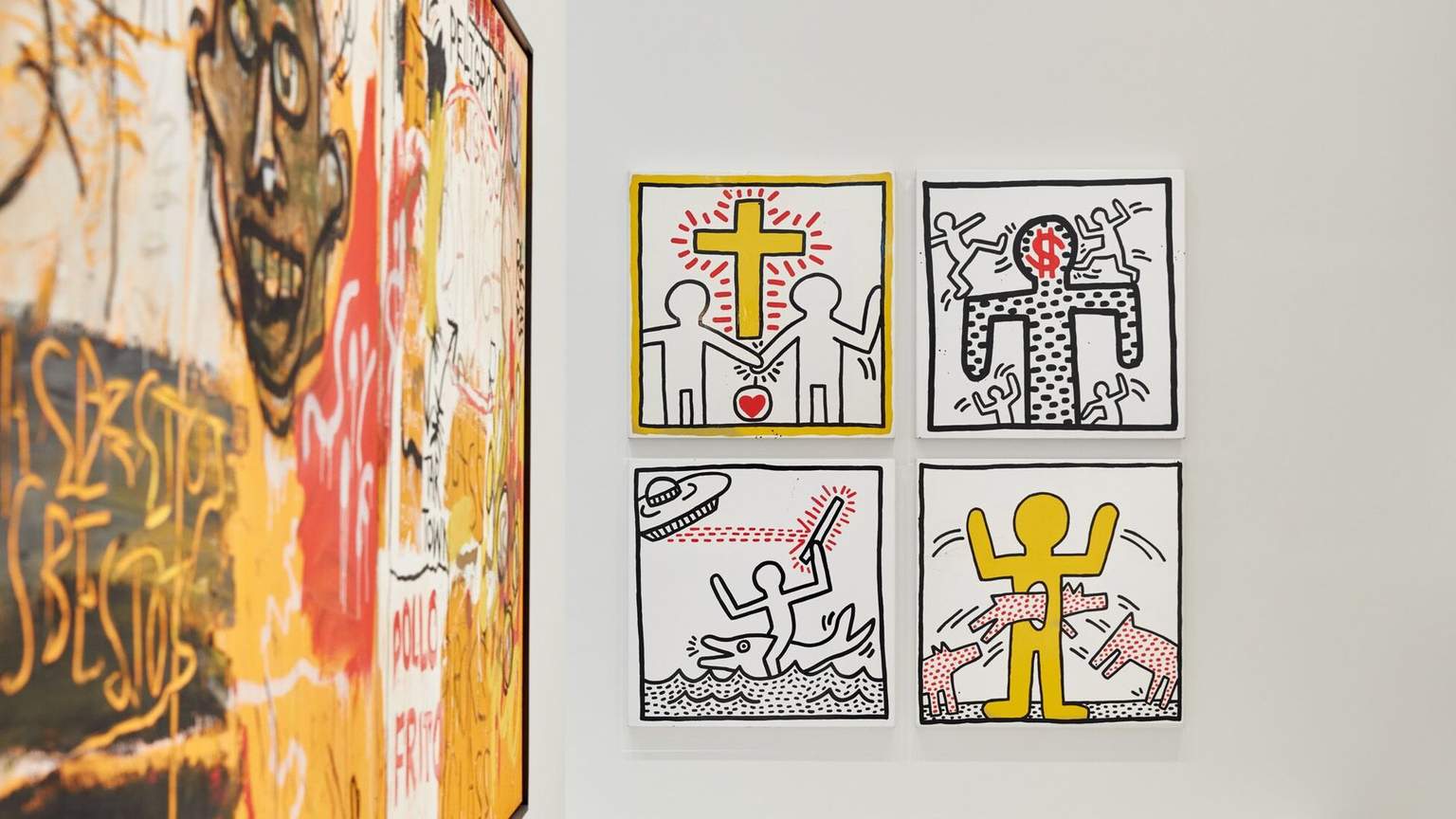 Keith Haring | Jean-Michel Basquiat: Crossing Lines - Concrete Playground