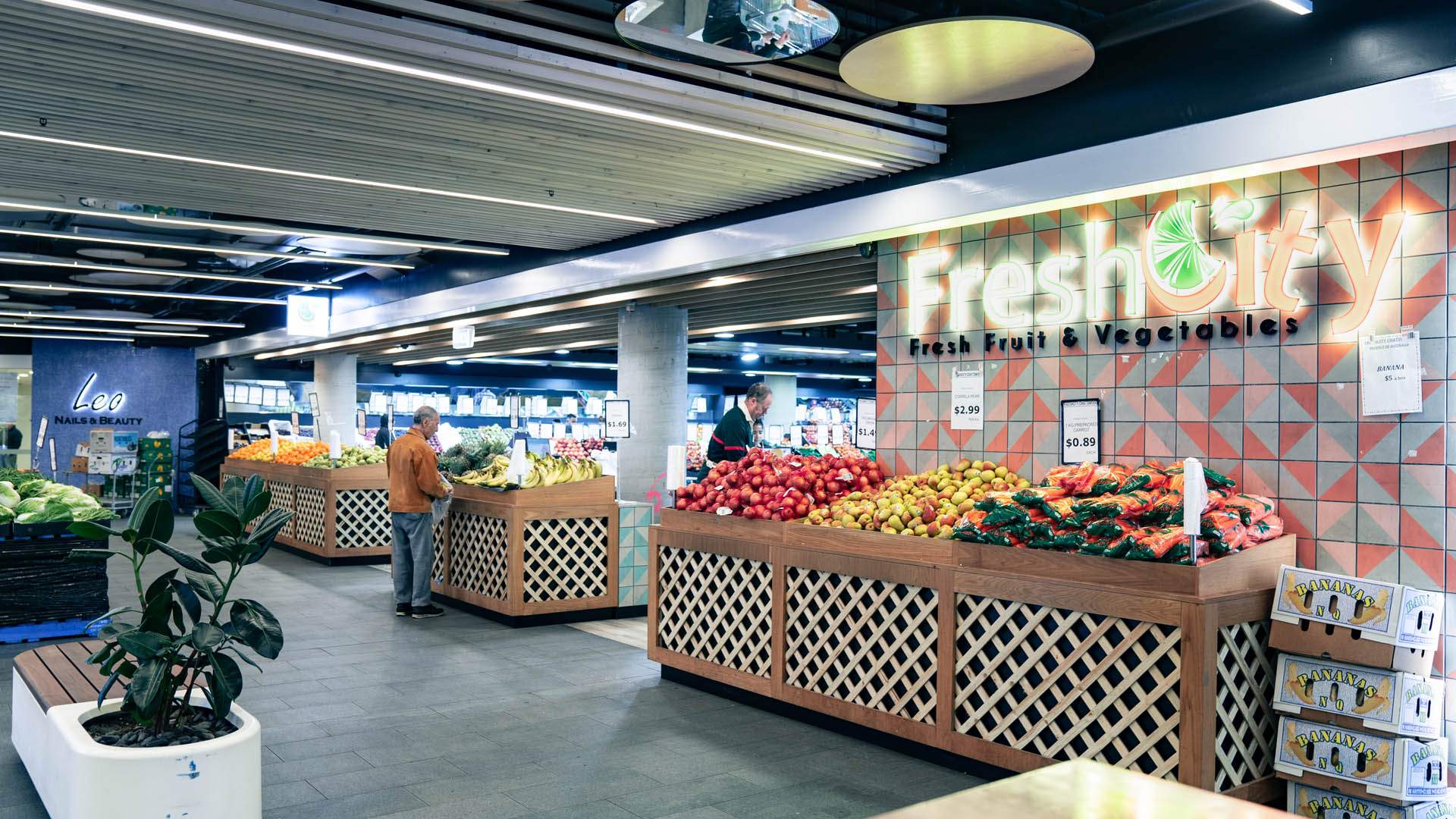 Fresh City Fruit & Vegetables - Concrete Playground