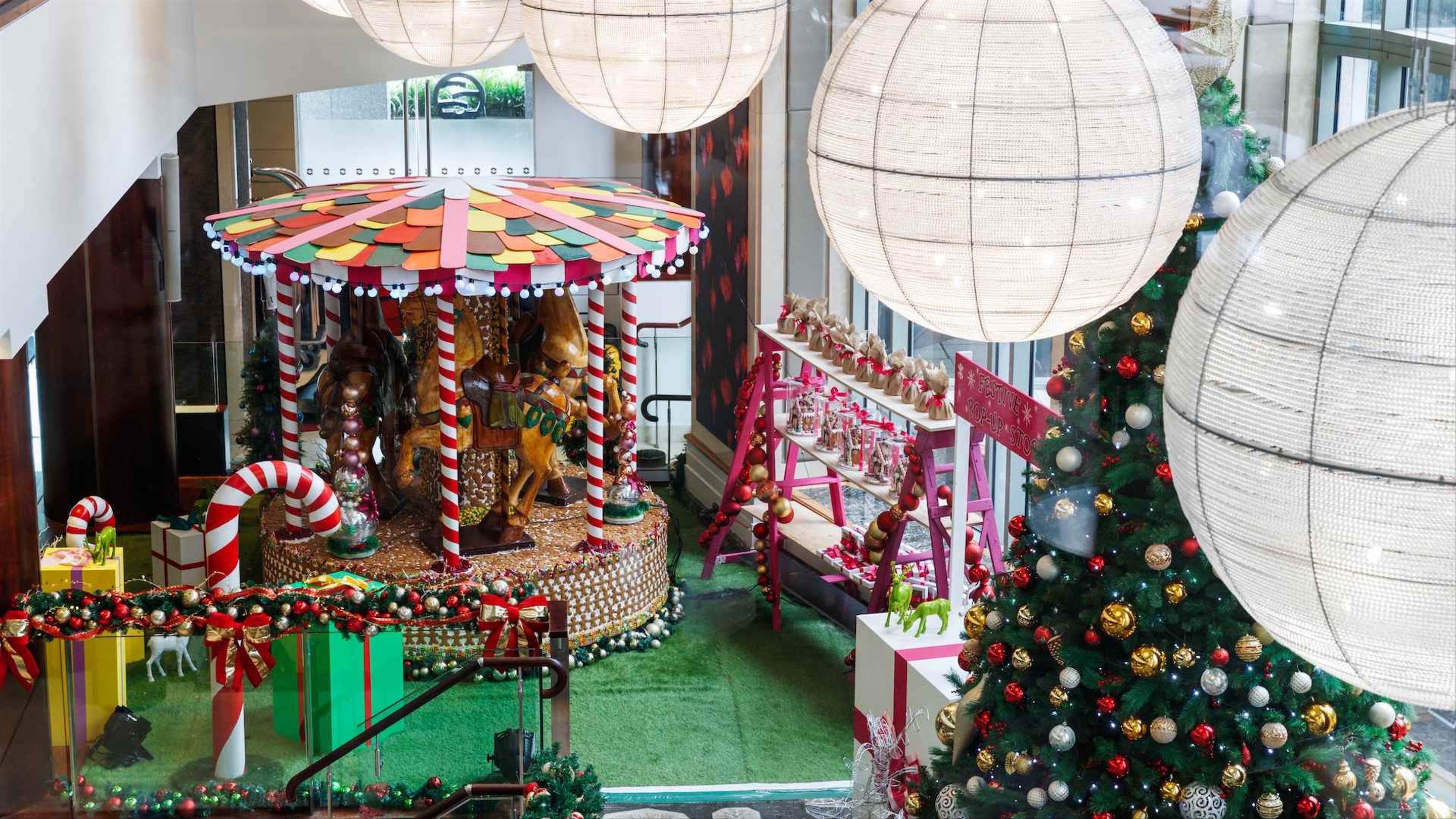 Delight Your Inner Child With Giant Gingerbread Trains And Festive High ...
