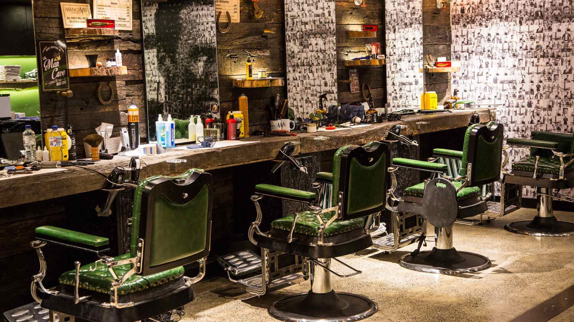 ManCave Barbershop Chatswood - Concrete Playground
