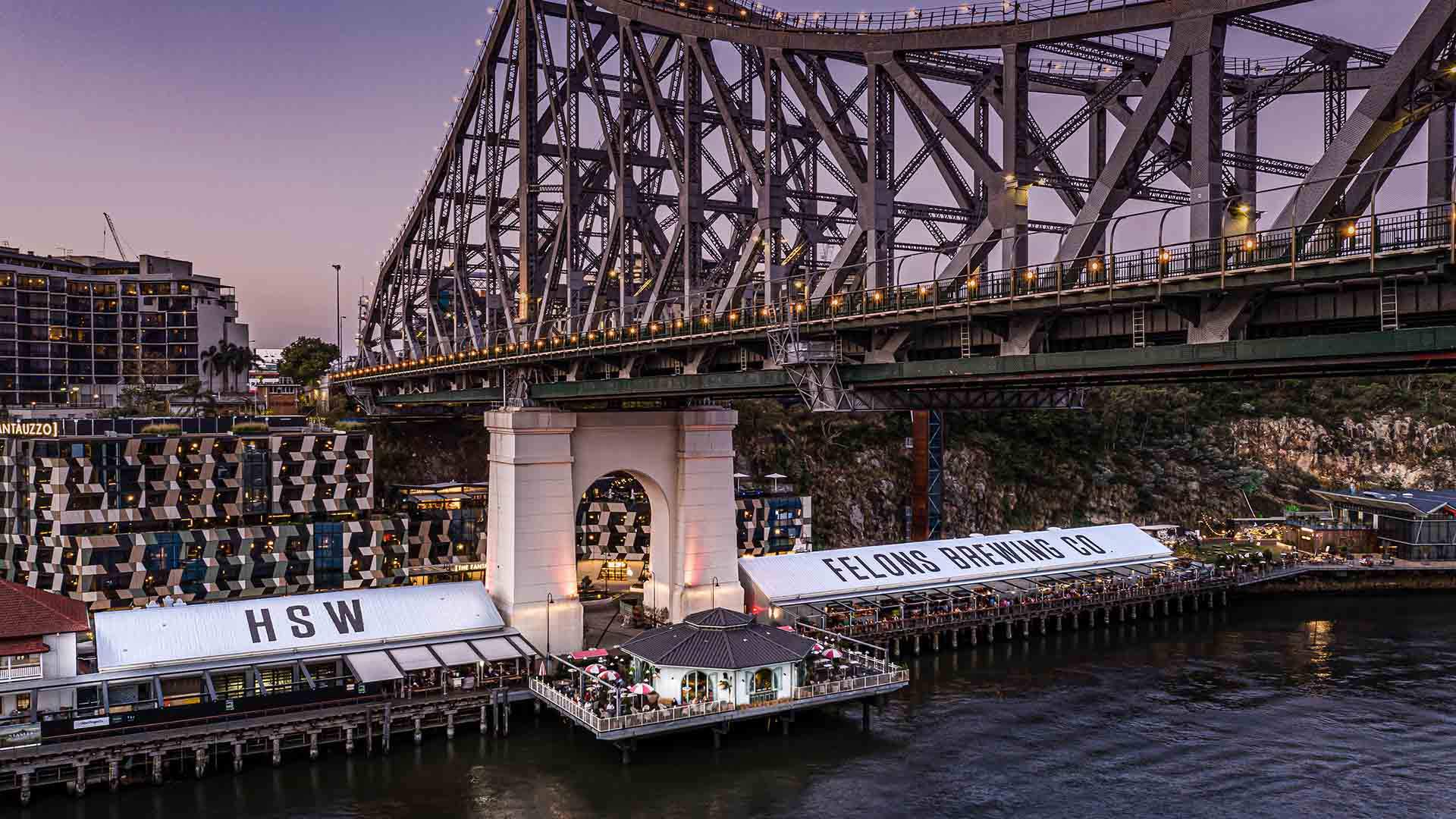 New Year's Eve 2019 at Howard Smith Wharves, Brisbane