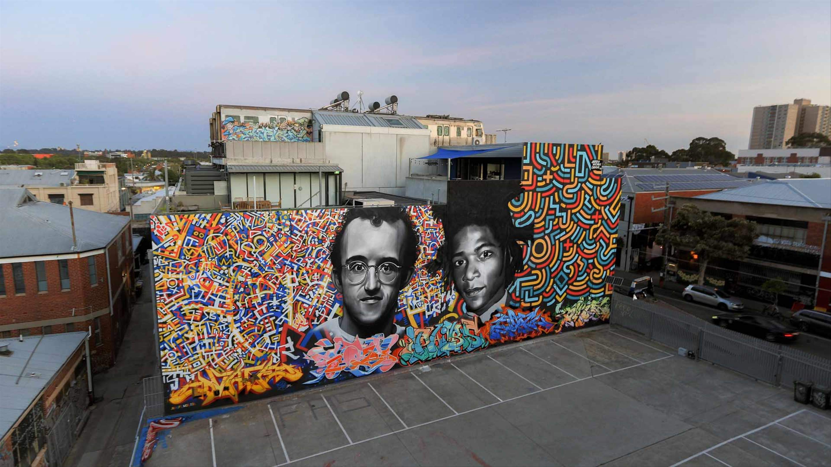 Collingwood Has a New 30-Metre-Wide Mural Dedicated to Keith Haring and ...