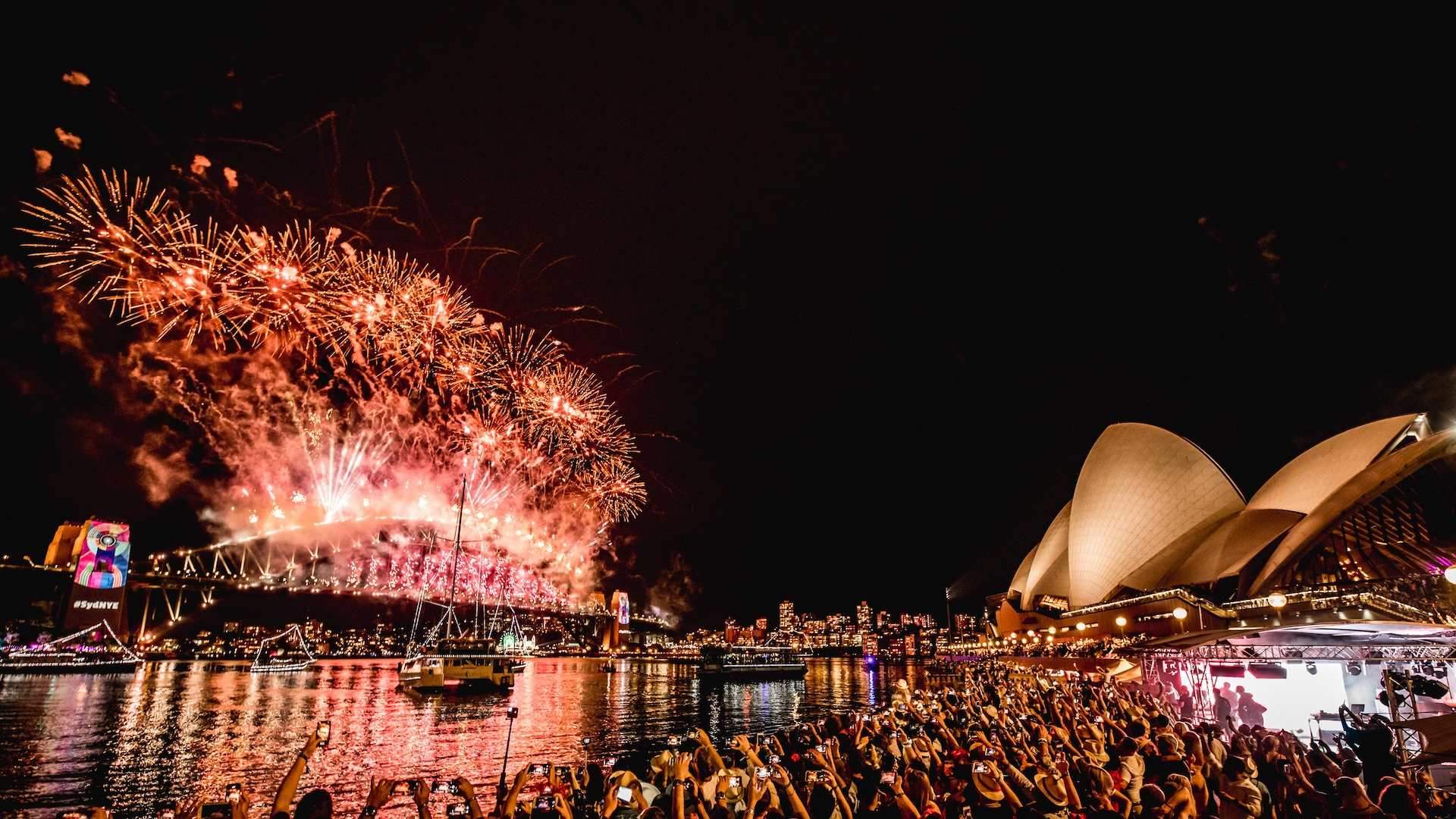 New Year's Eve at Opera Bar, Sydney