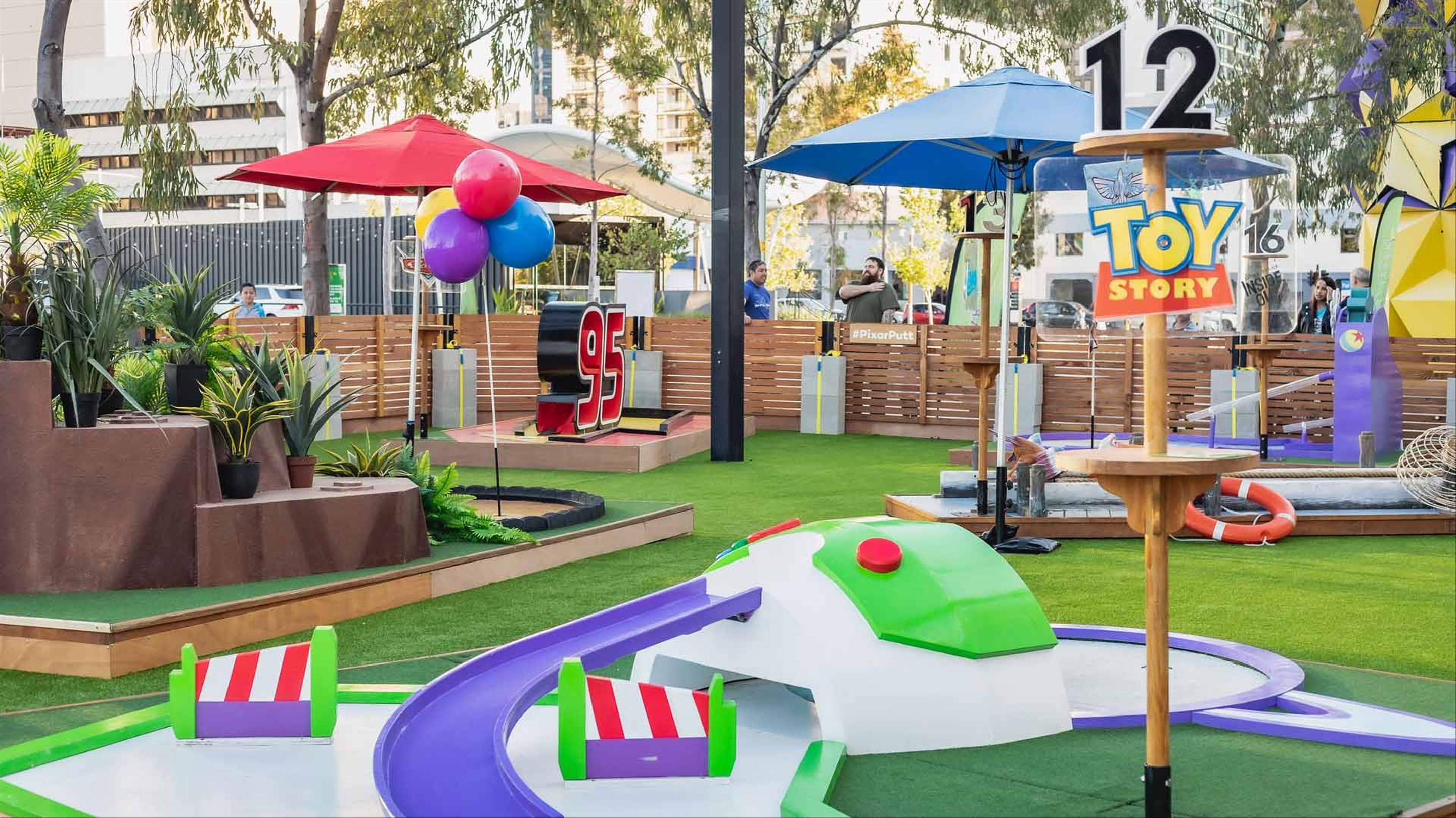 Pixar Putt Darling Harbour 2023–24 - Concrete Playground