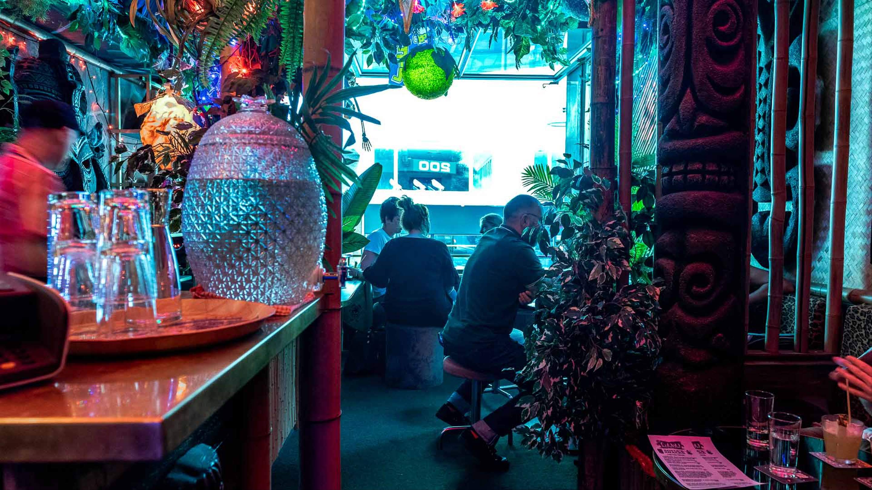 The Luwow Has Opened a Tiki Bar in the CBD with Leopard Print, Flaming ...