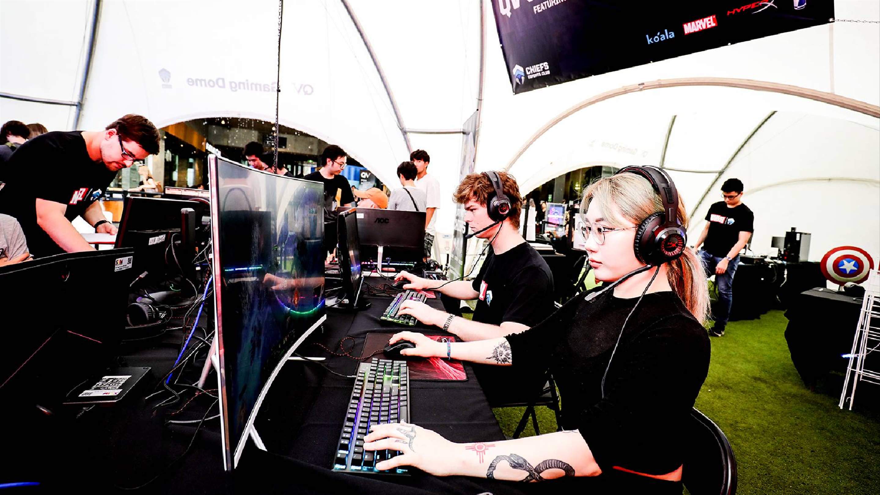 QV Melbourne's Gaming Dome - Concrete Playground