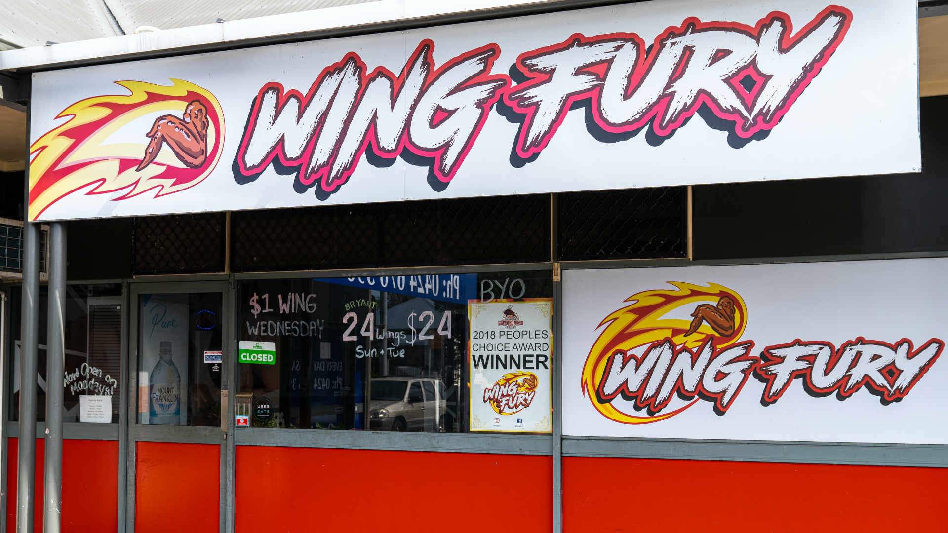 Wing Fury - CLOSED, Clayfield Review