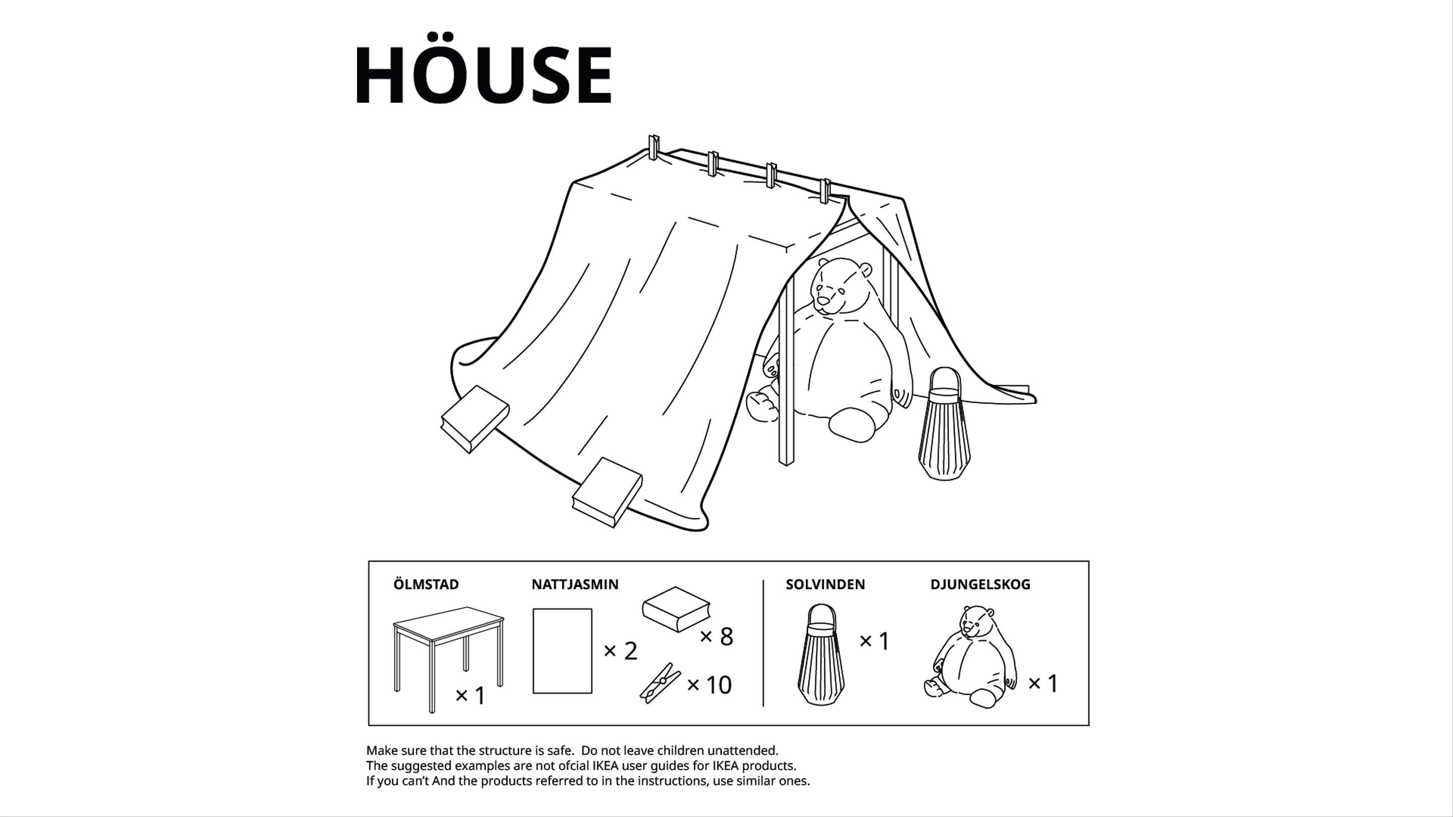IKEA Has Released Pillow Fort Instructions So You Can Go Kidulting In ...