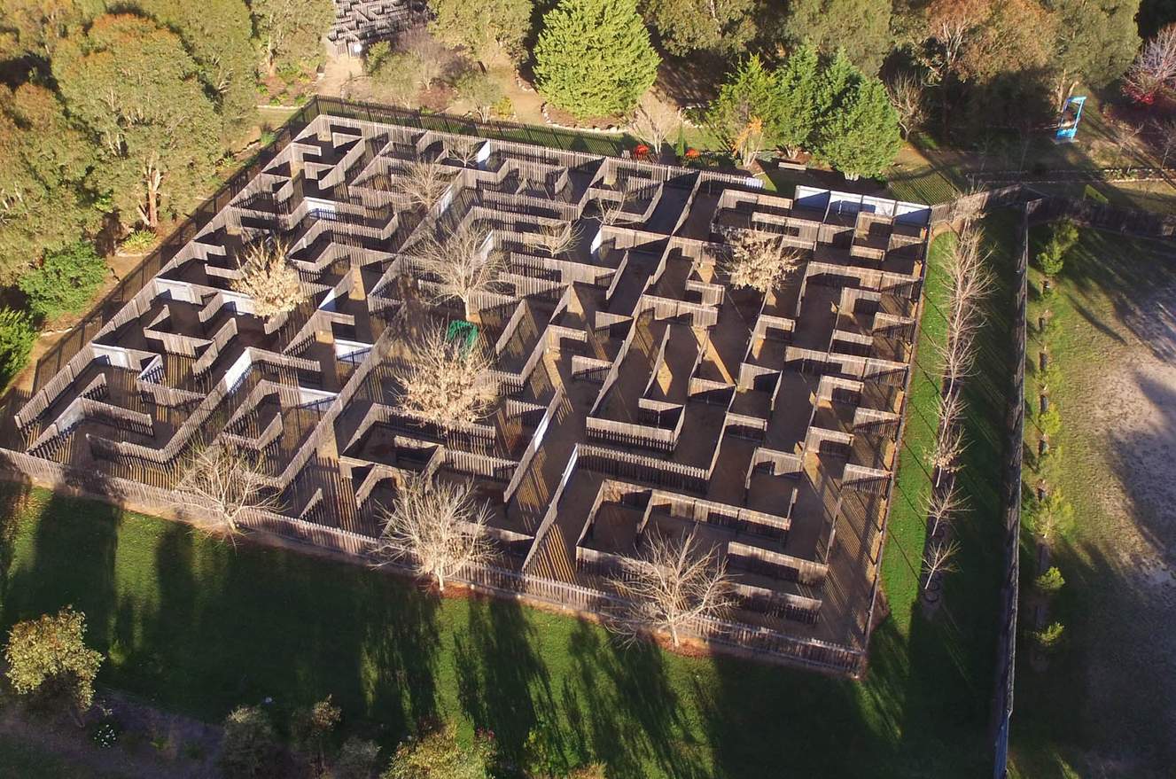 The Granite Belt Maze - Concrete Playground