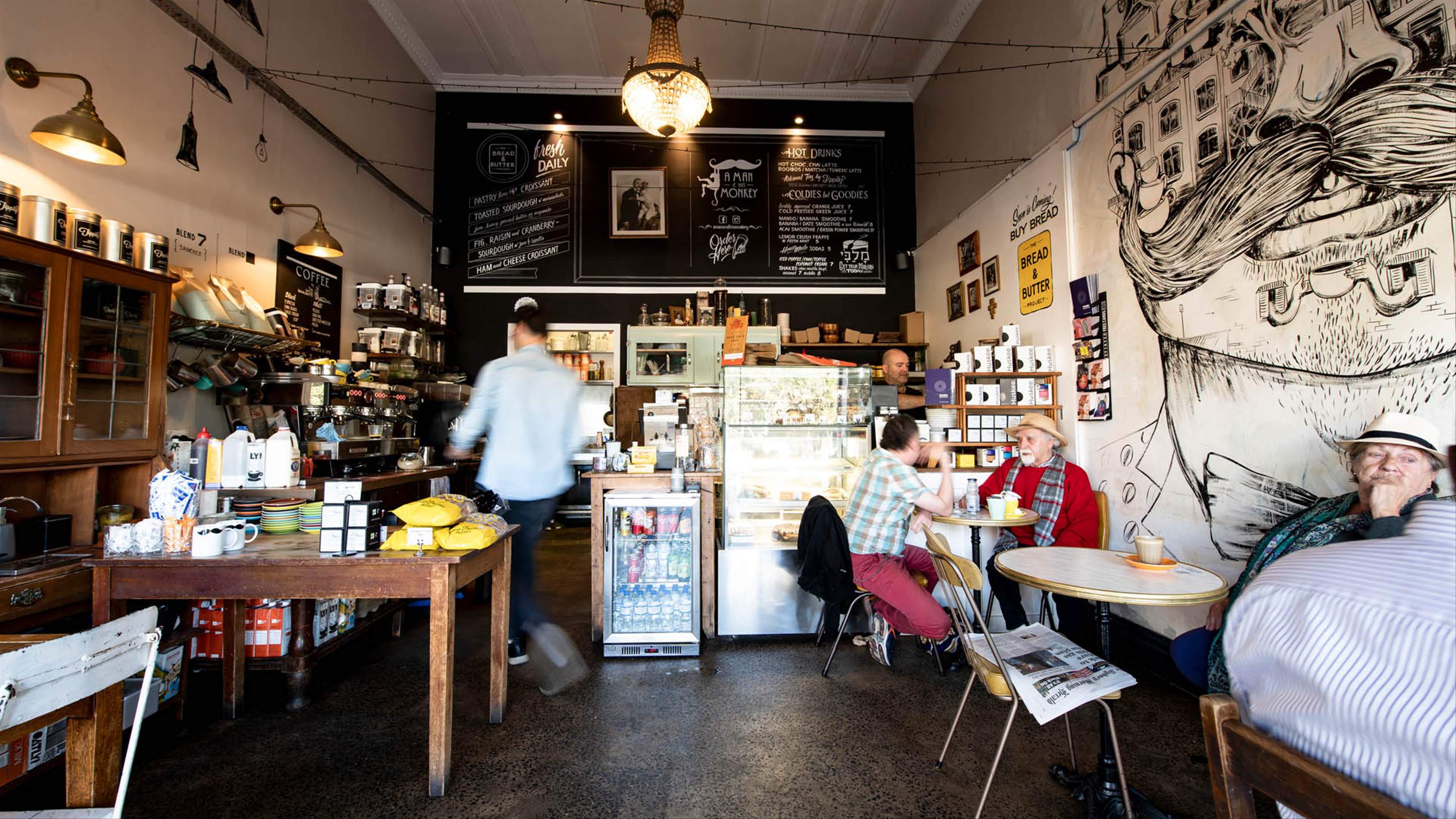 A Man and His Monkey Cafe, Randwick Review