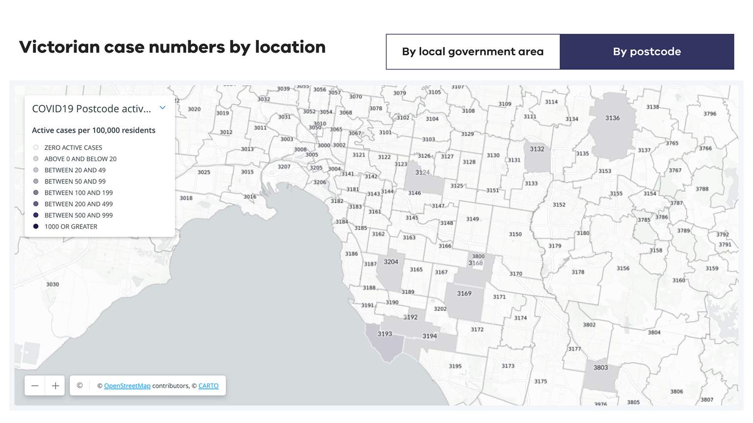 This Interactive Map Shows Victoria's COVID-19 Cases by Local ...