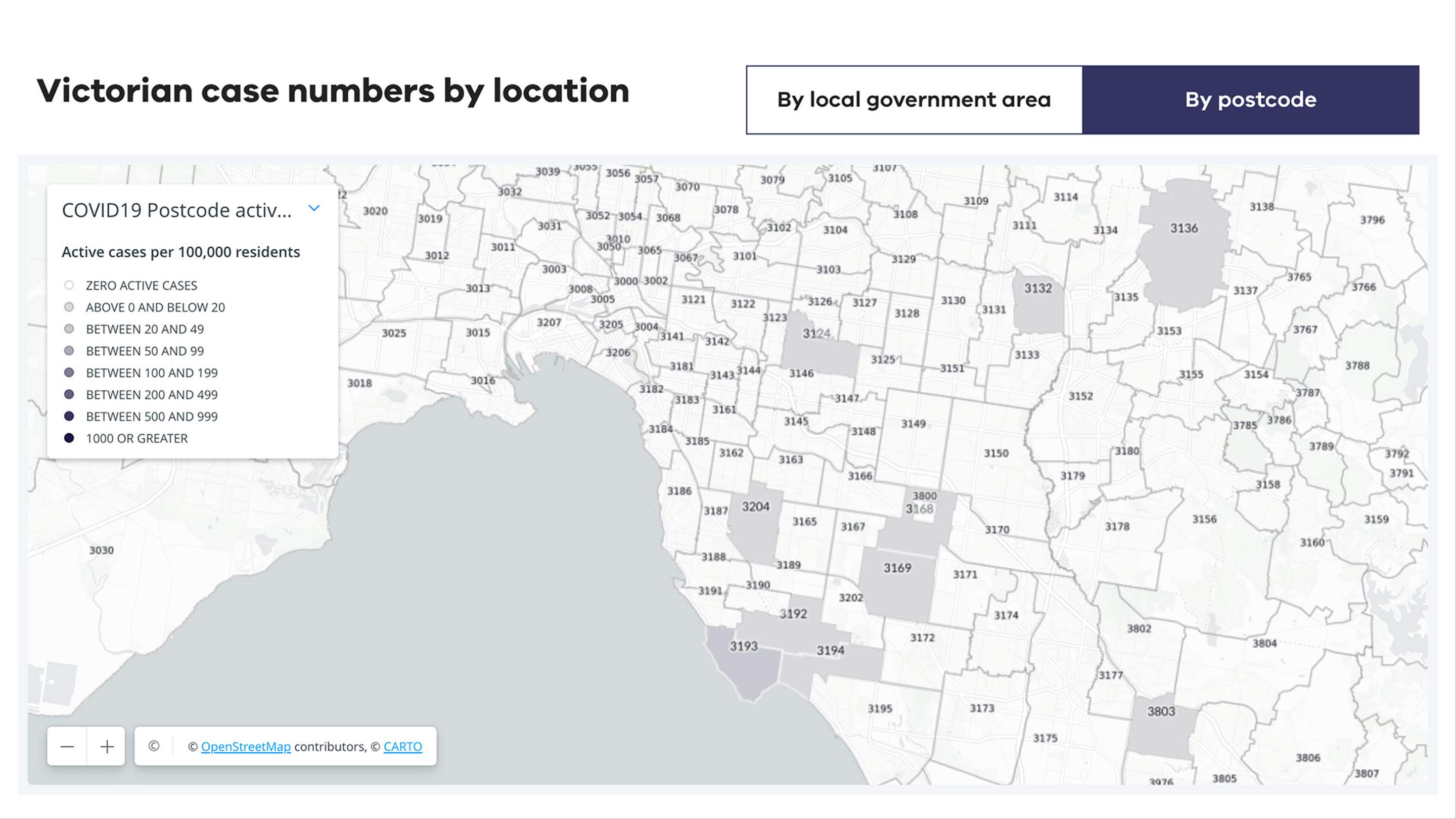This Interactive Map Shows Victoria's COVID-19 Cases by Local ...