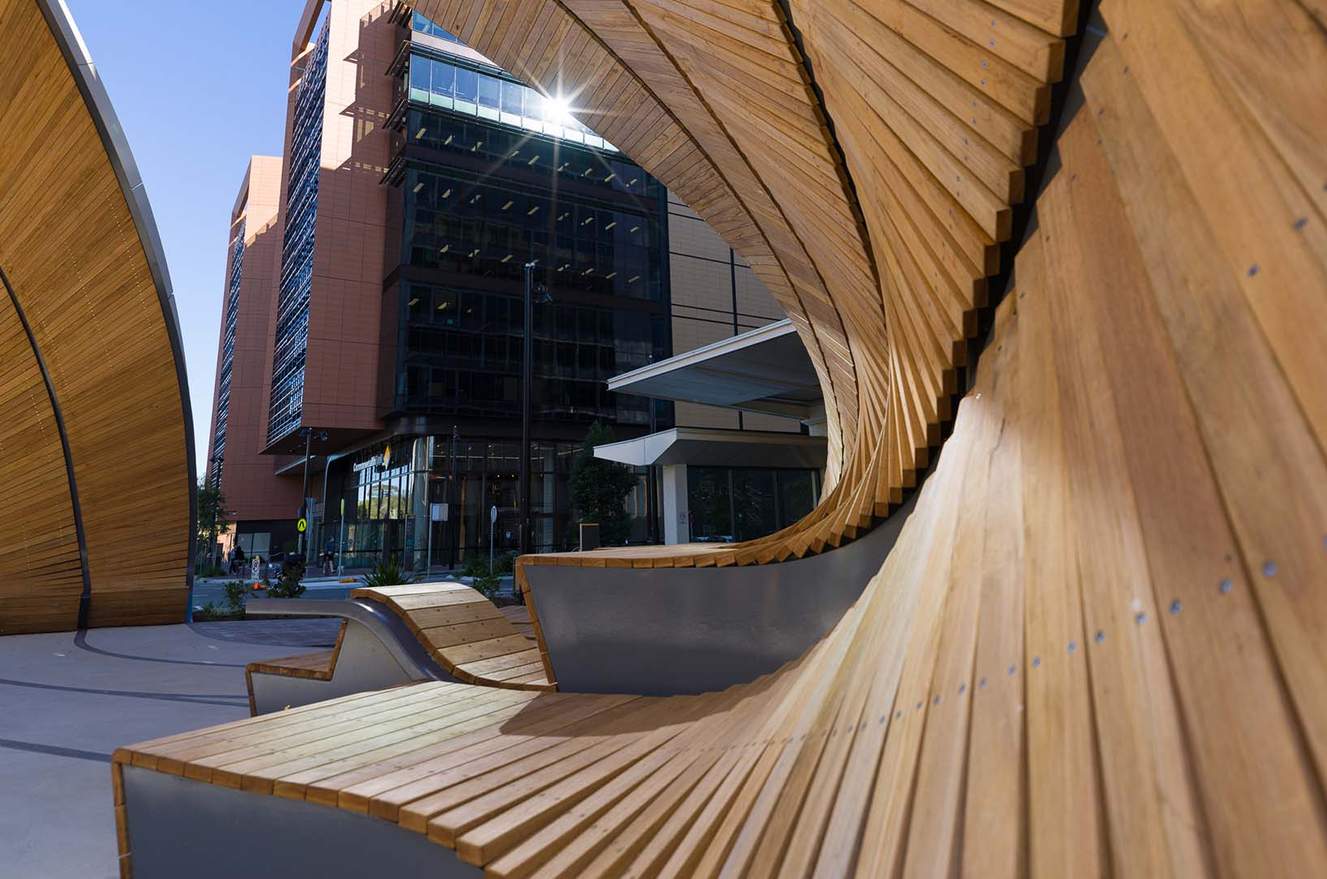 Interchange Pavilion - Concrete Playground