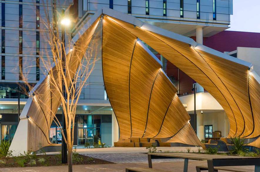 Interchange Pavilion - Concrete Playground