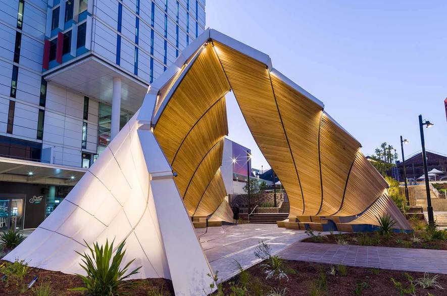 Interchange Pavilion - Concrete Playground
