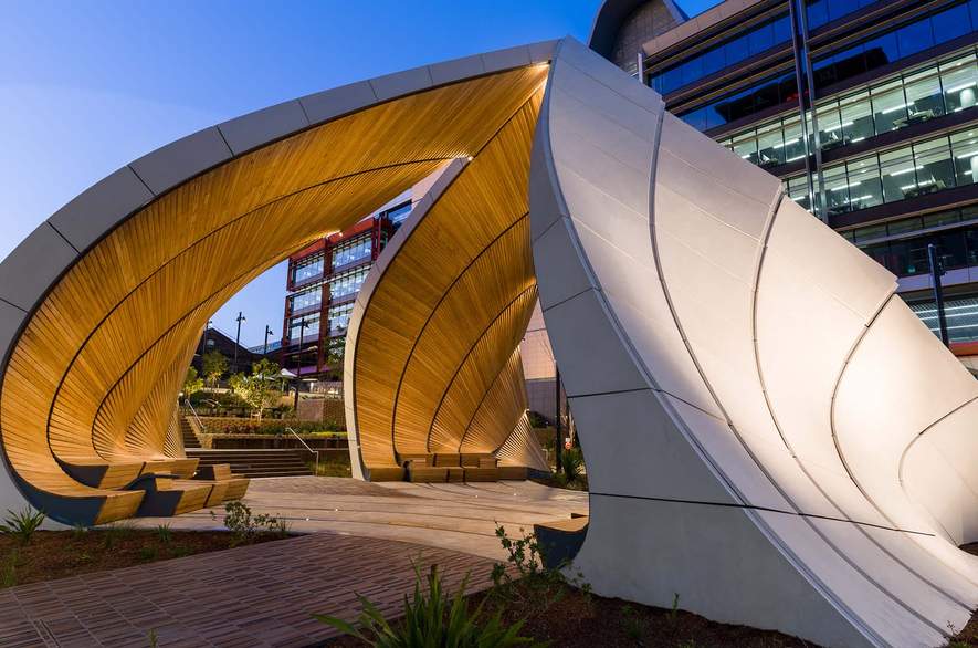 Interchange Pavilion - Concrete Playground