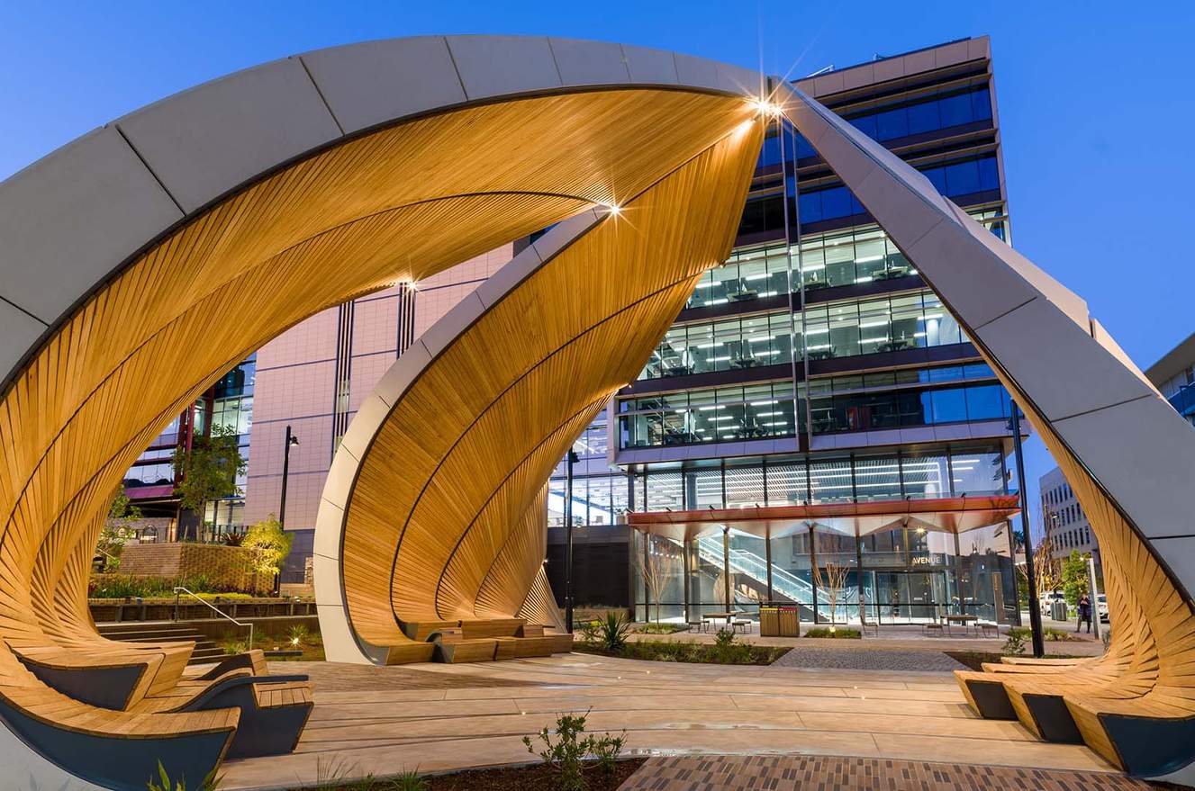 Interchange Pavilion - Concrete Playground