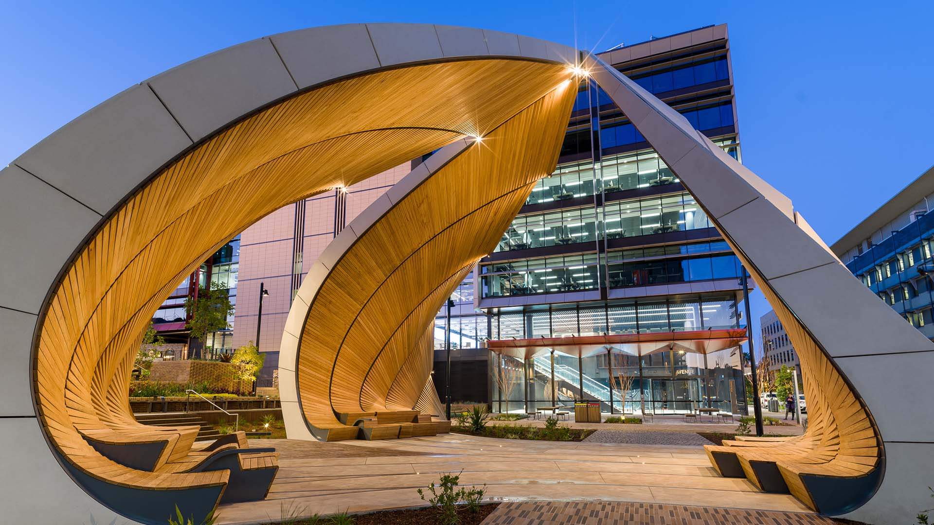 Interchange Pavilion - Concrete Playground