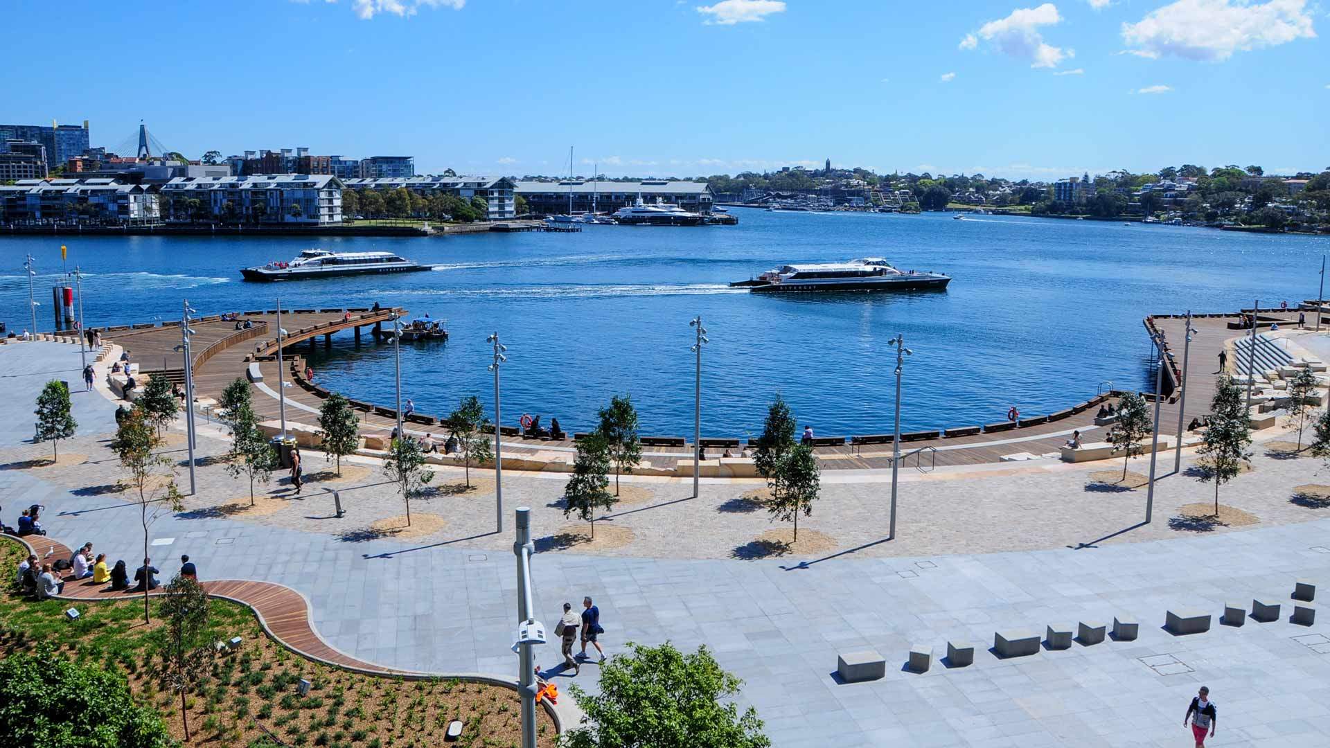 Barangaroo Is Now Home to a Massive Amphitheatre-Style Boardwalk on the ...