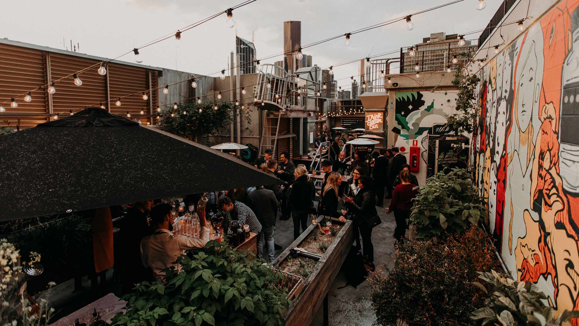 QT Secret Garden Bar - Concrete Playground