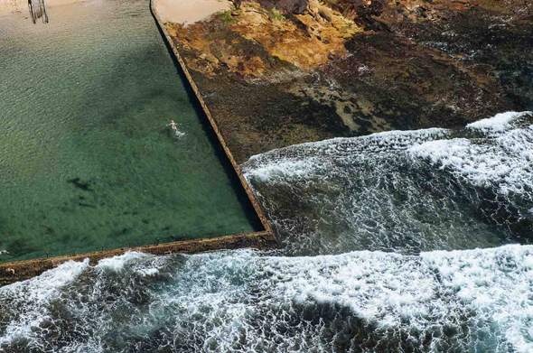 Shelly Beach Rock Pool - Concrete Playground