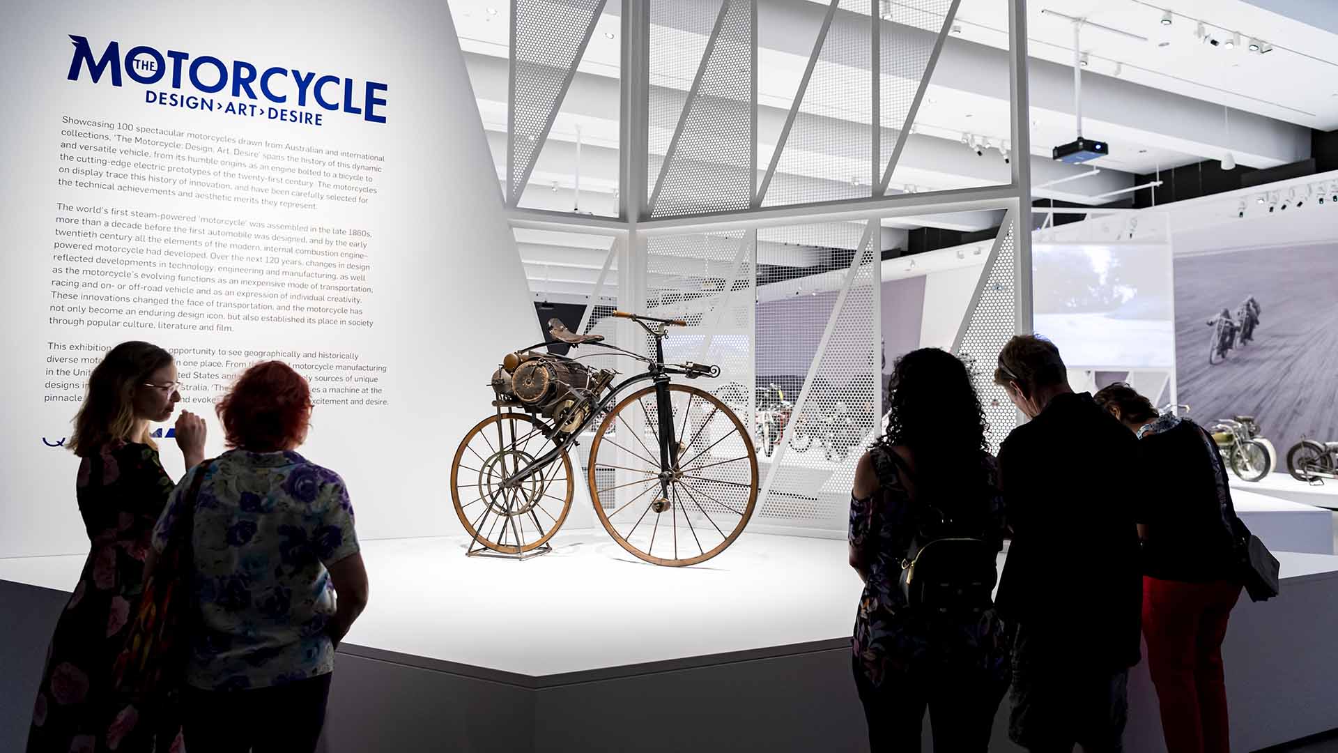 The Motorcycle Up Late - Concrete Playground