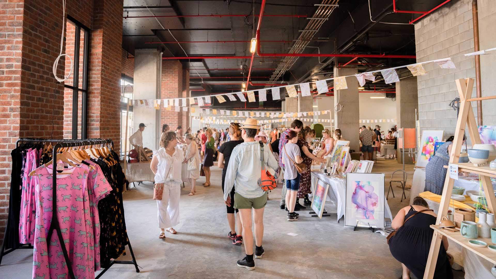 South City Square Spring Markets 2022, Brisbane