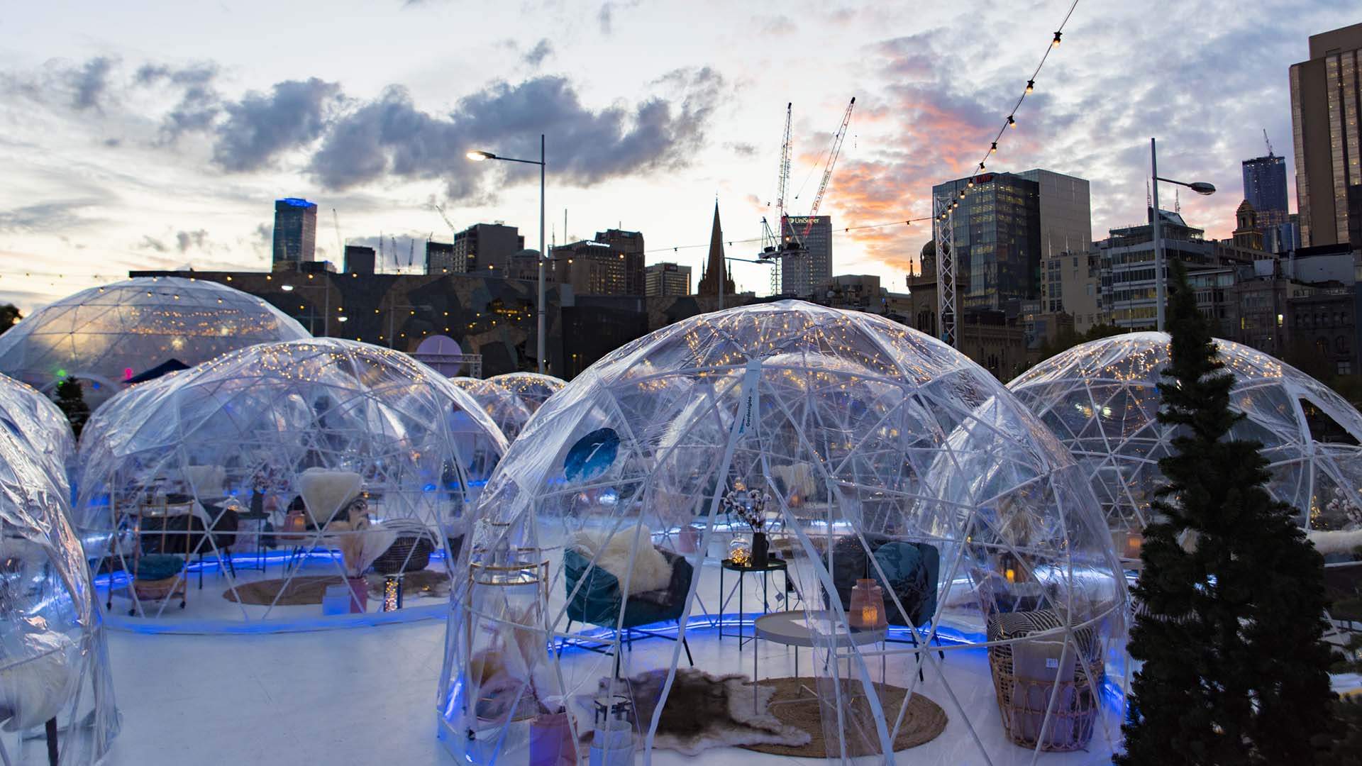 This Alpine-Inspired Winter Pop-Up Is Touring Its Igloos and Ice ...