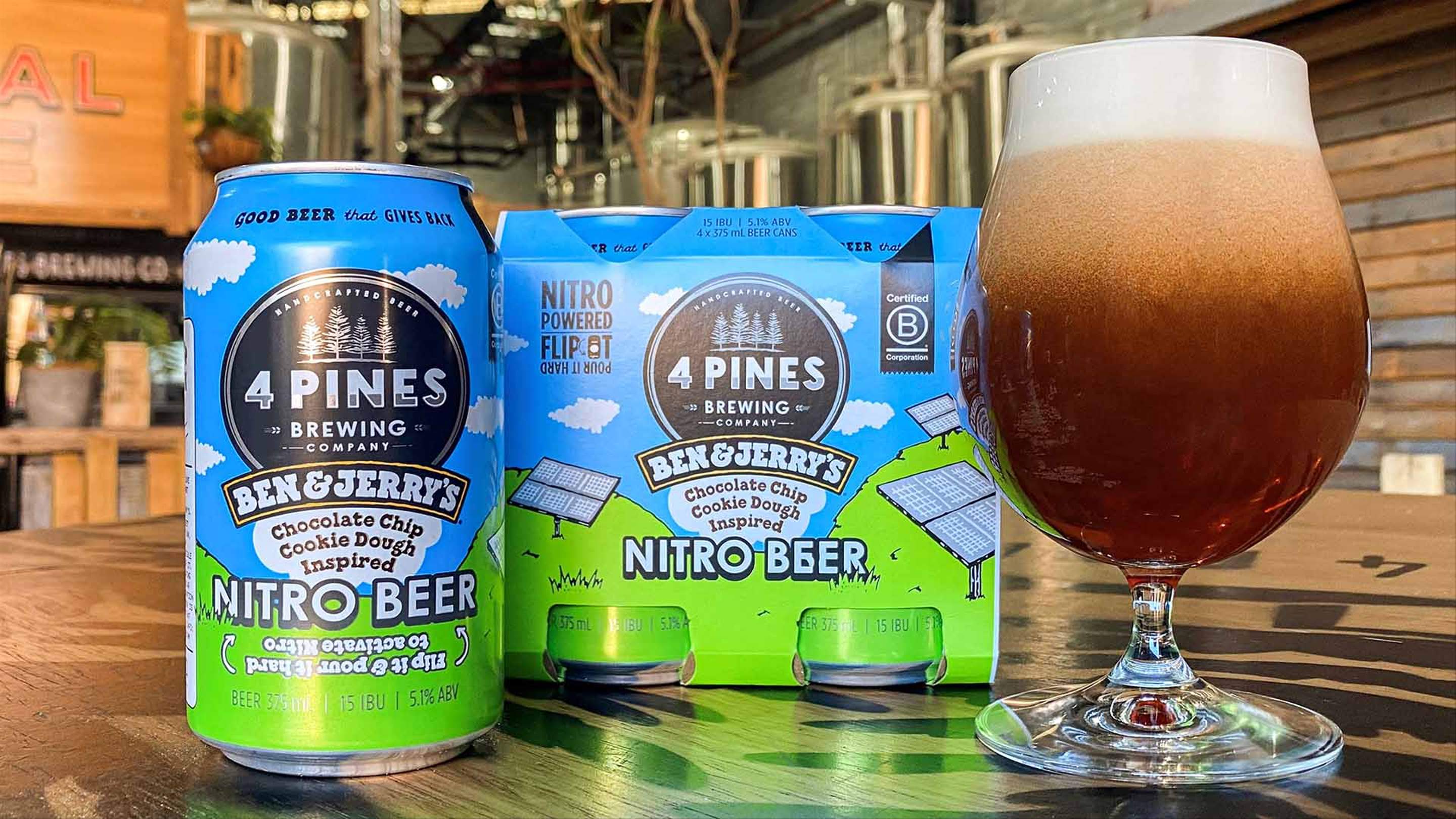 Ben & Jerry's Has Released a Chocolate Chip Cookie Dough Beer to ...