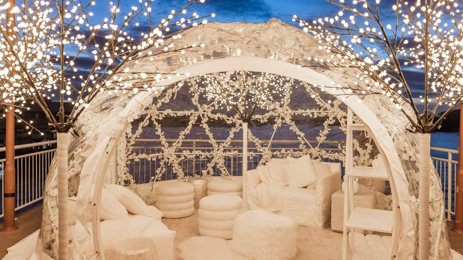 Igloos on the Pier 2021 - Concrete Playground