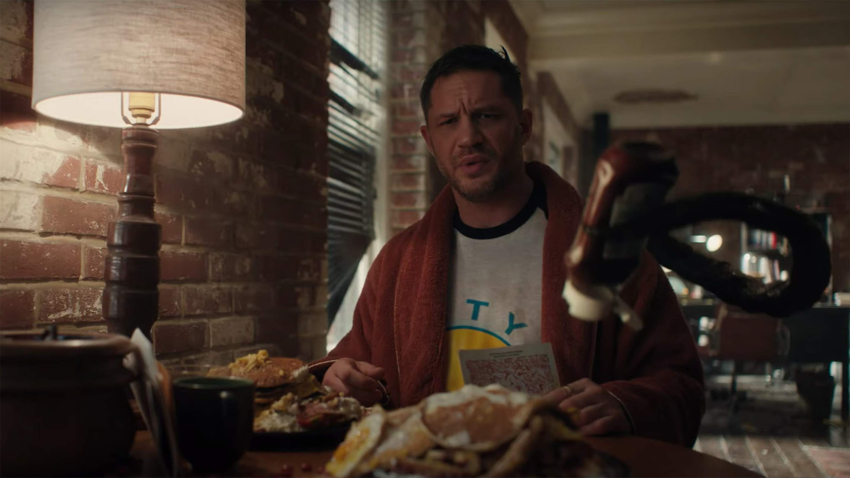 Tom Hardy and His Parasite Are Back in the First Trailer for 'Venom ...