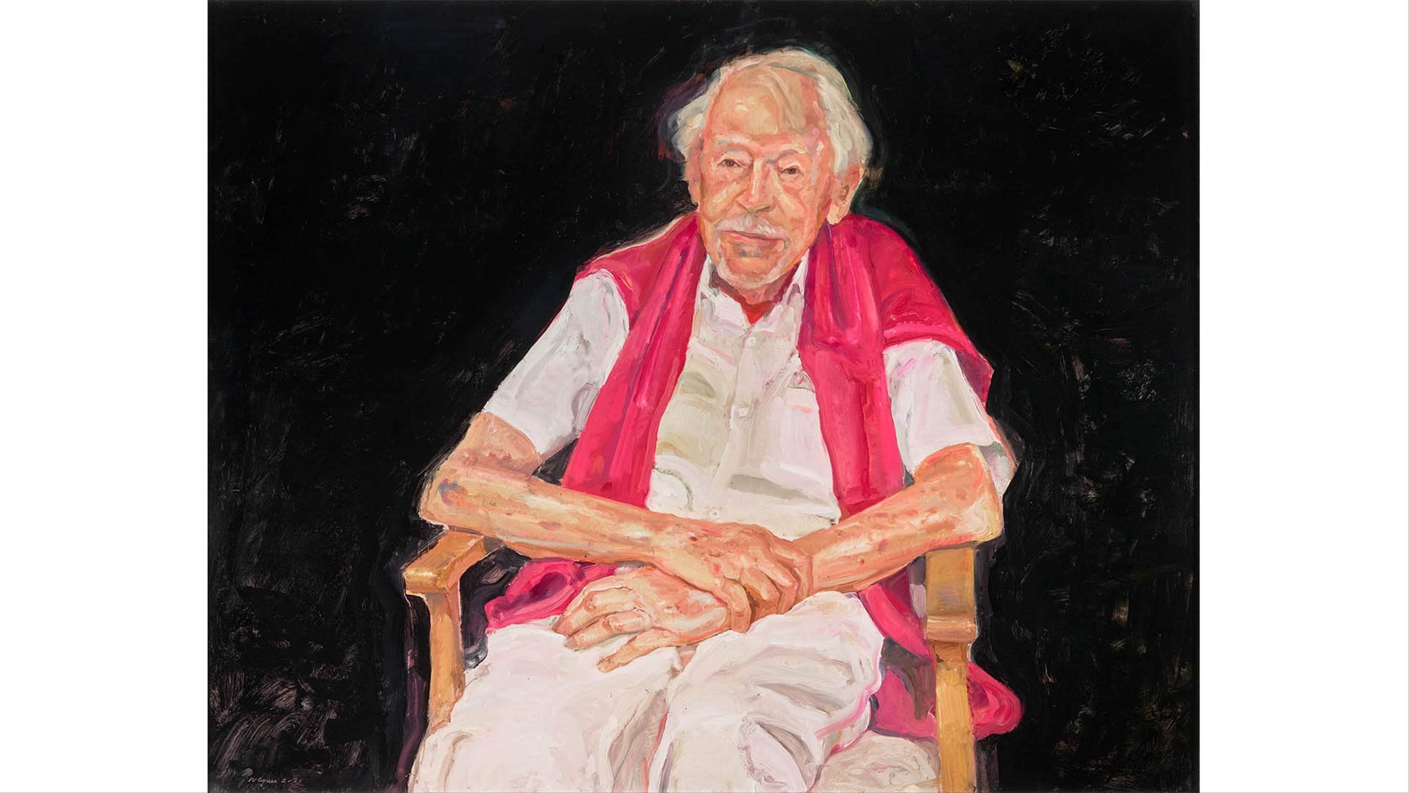 Peter Wegner's Portrait of Fellow Artist Guy Warren Has Just Taken Out ...
