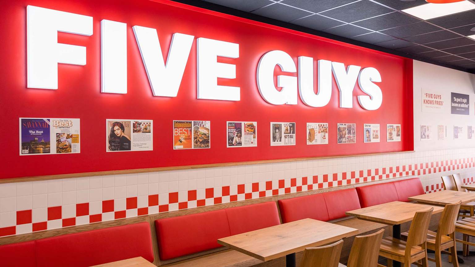 Five Guys George Street, Sydney Review