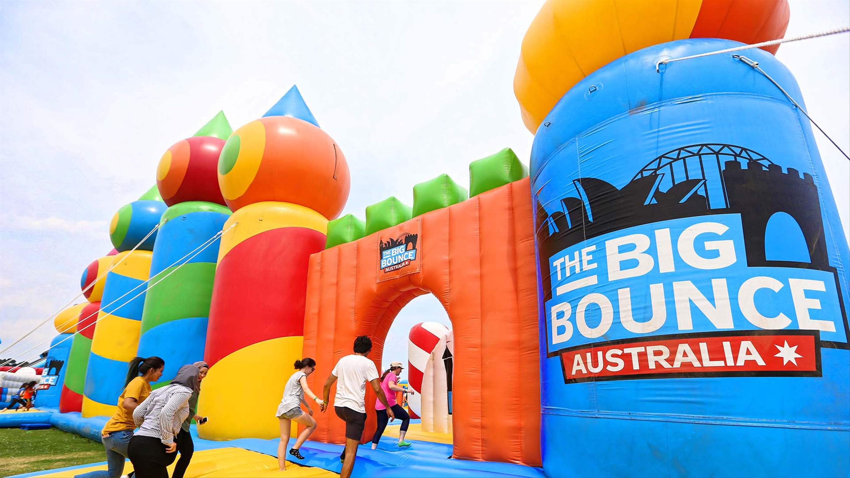The World's Largest Inflatable Theme Park for Adults Is Touring ...
