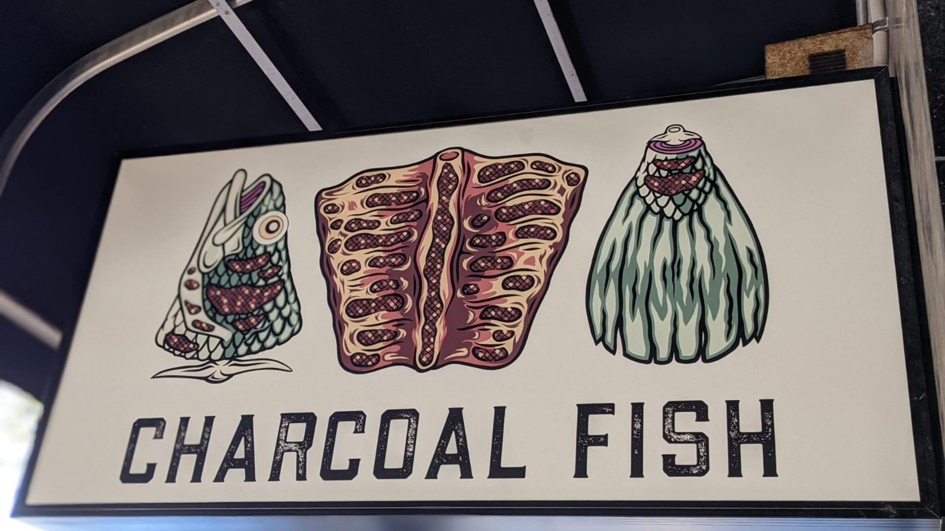 The Saint Peter Team's Sustainable Fish and Chip Shop Charcoal Fish Is ...