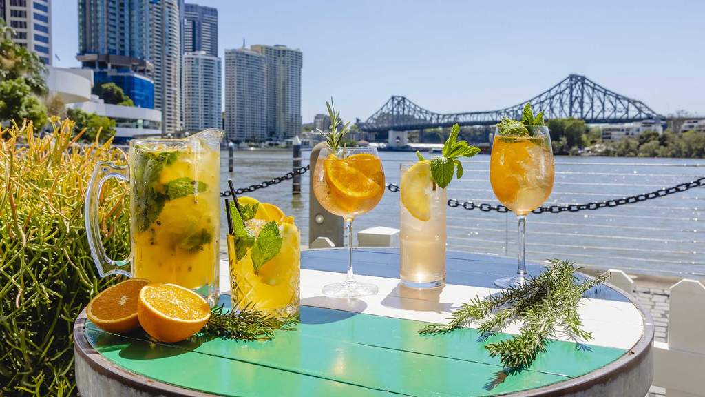 Spring Spritz Garden at Riverbar and Kitchen, Brisbane