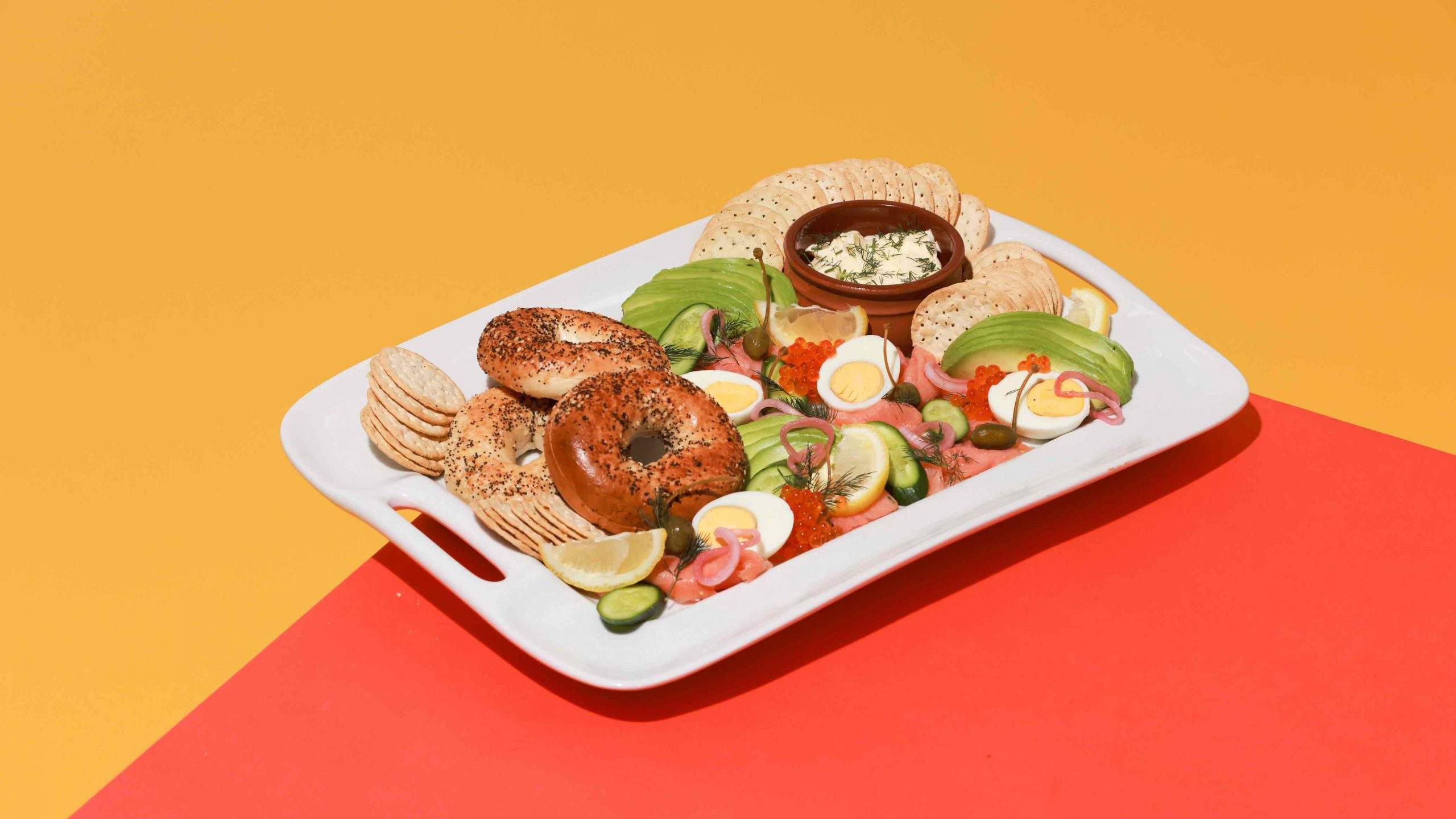 Boozy Brunch Grazing Platter - Concrete Playground