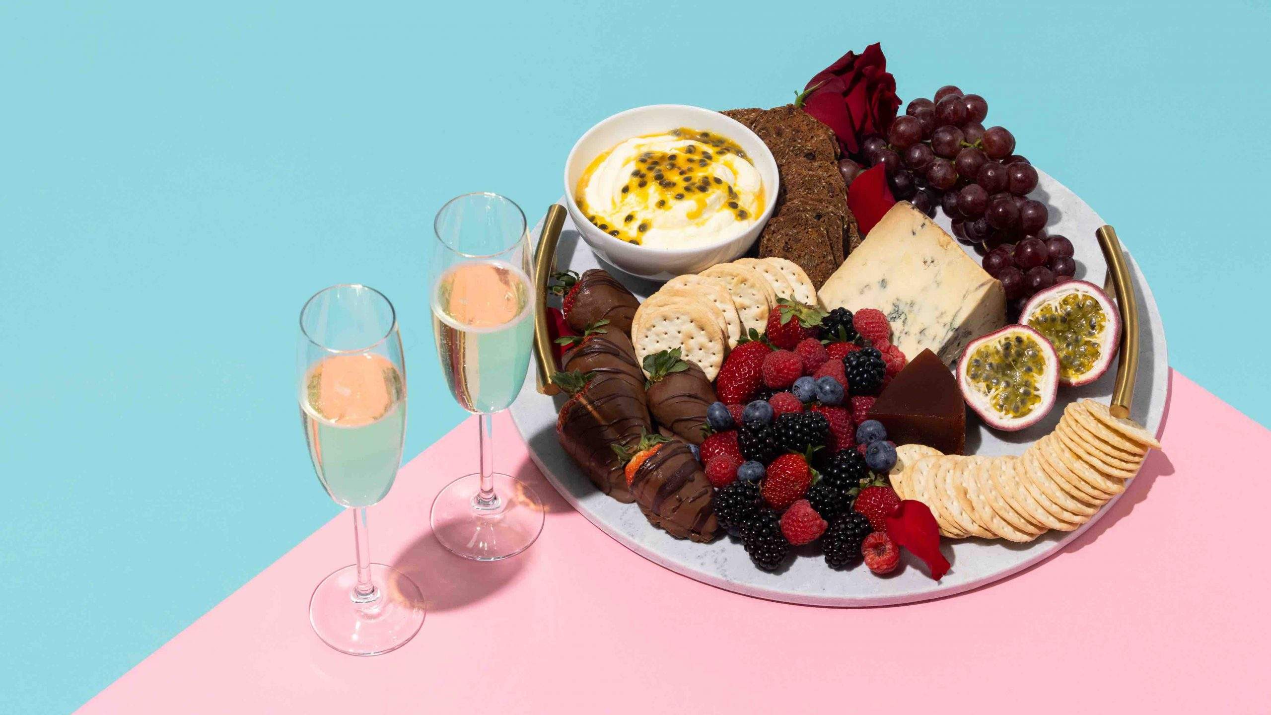 Picnic Date Grazing Platter - Concrete Playground