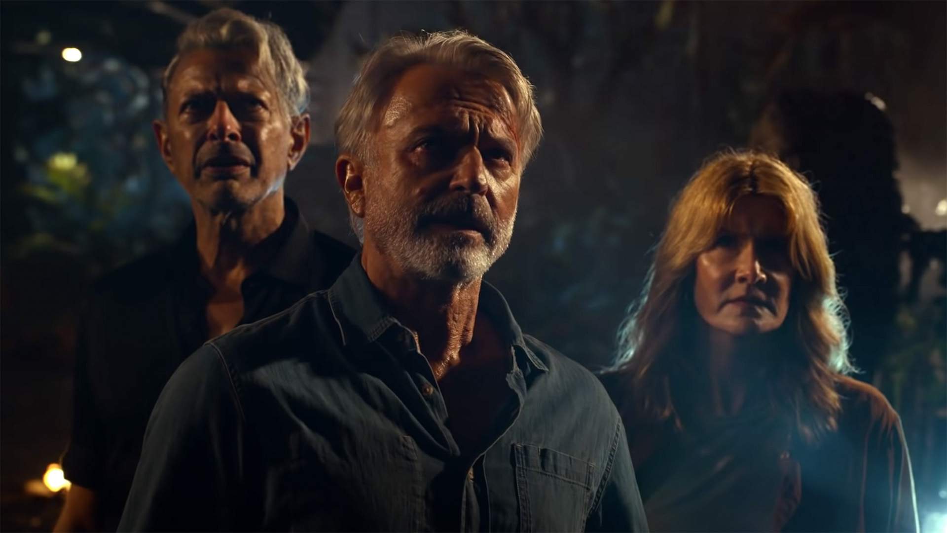 Jeff Goldblum Laura Dern And Sam Neill Reunite In The First Trailer For Jurassic World