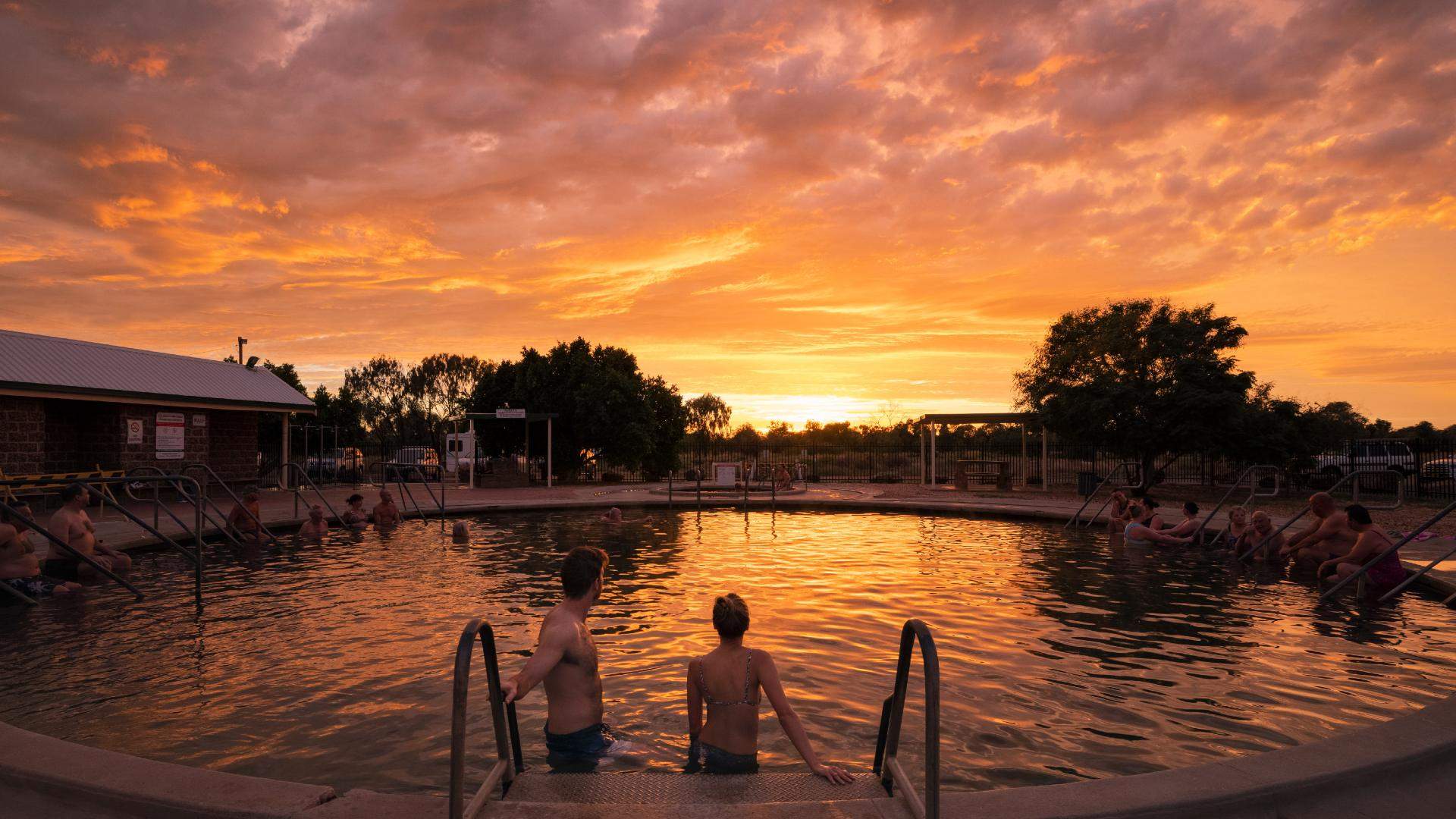 Lightning Ridge Bore Baths - Concrete Playground