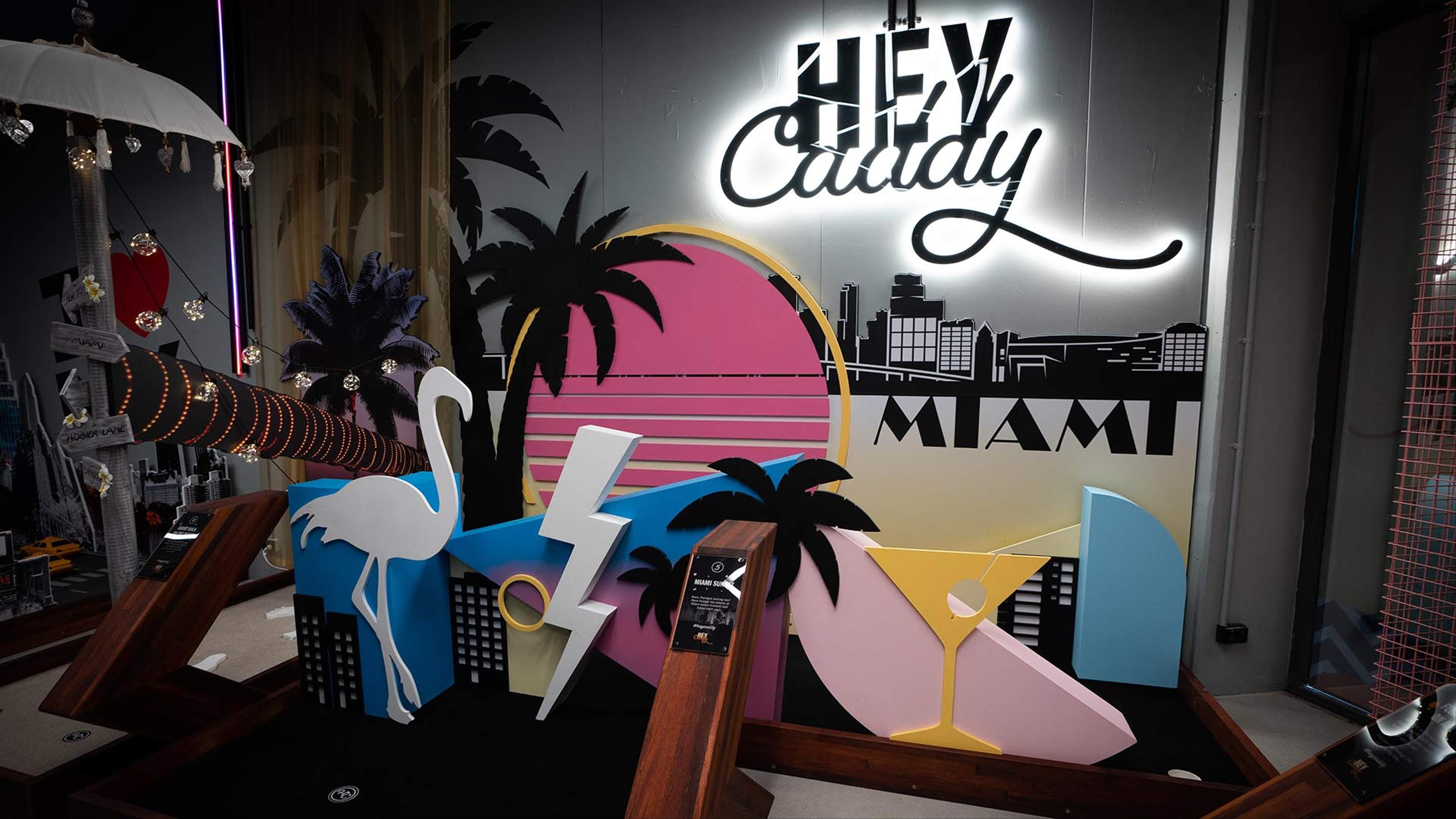 Hey Caddy Is Brisbane's New 18-Hole Mini Golf Spot with Coachella and ...
