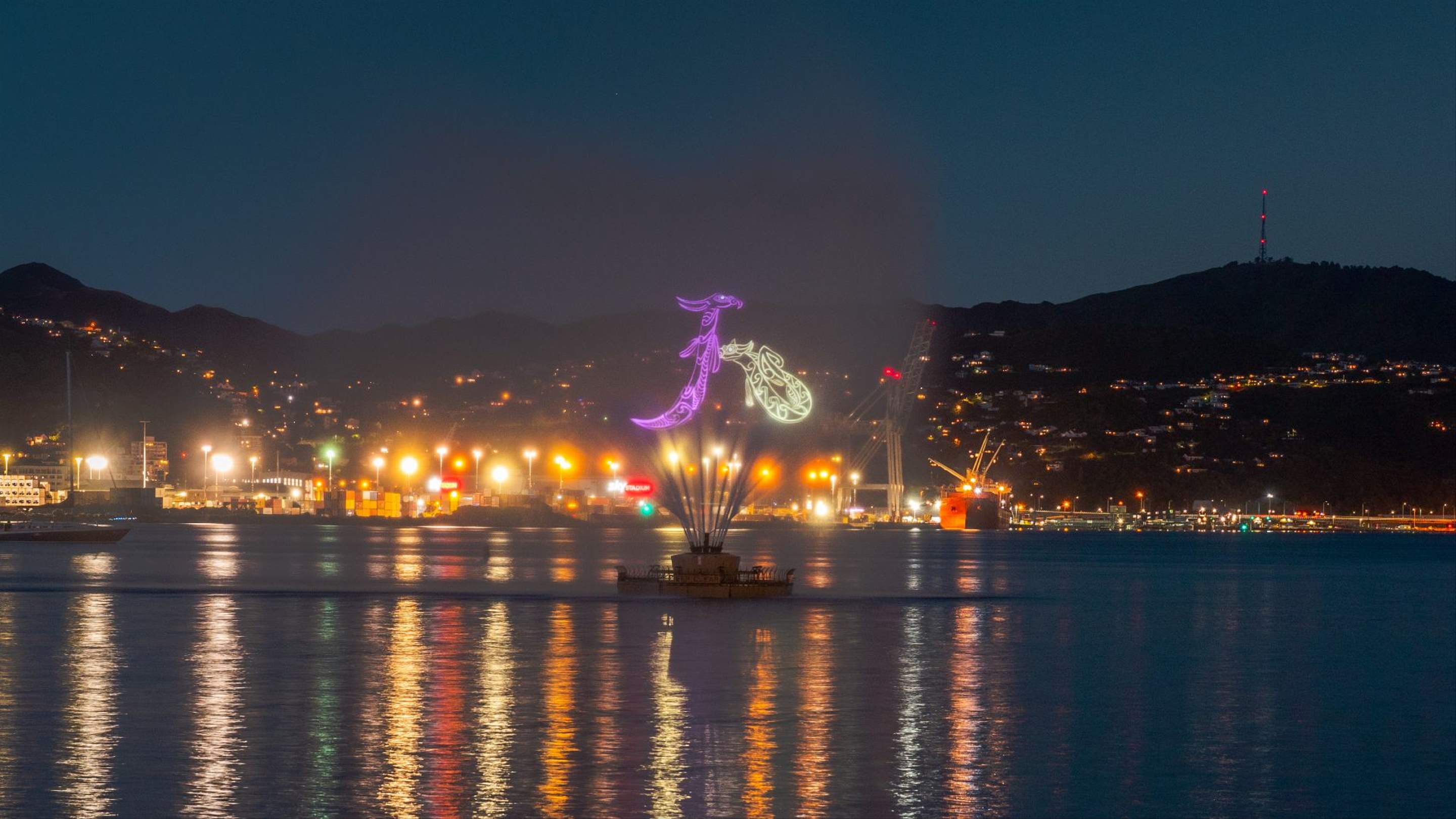 A New Fountain Installation in Wellington Will Project a Giant Hologram ...