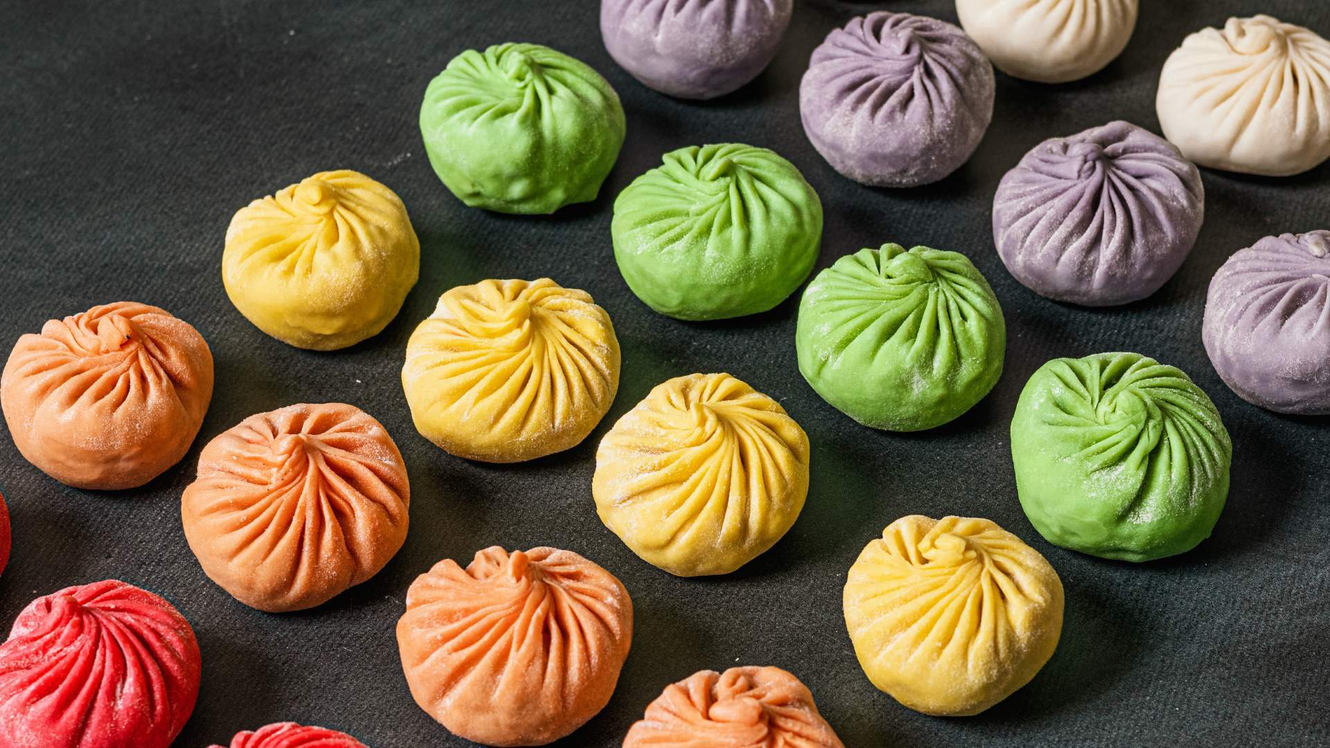 Din Tai Fung Rainbow Dumplings, Sydney