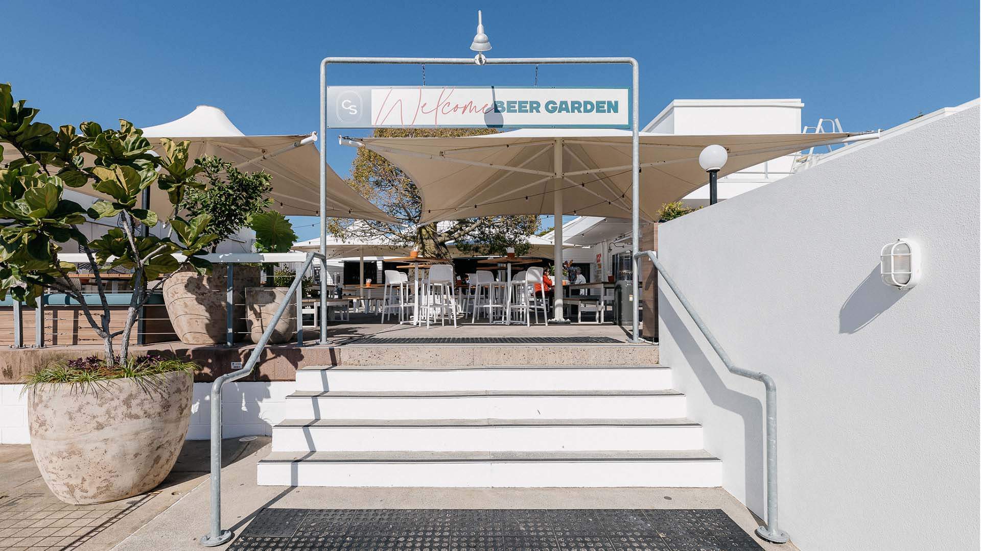 Cleveland Sands Hotel Has Reopened with a Revamped Beer Garden After a ...