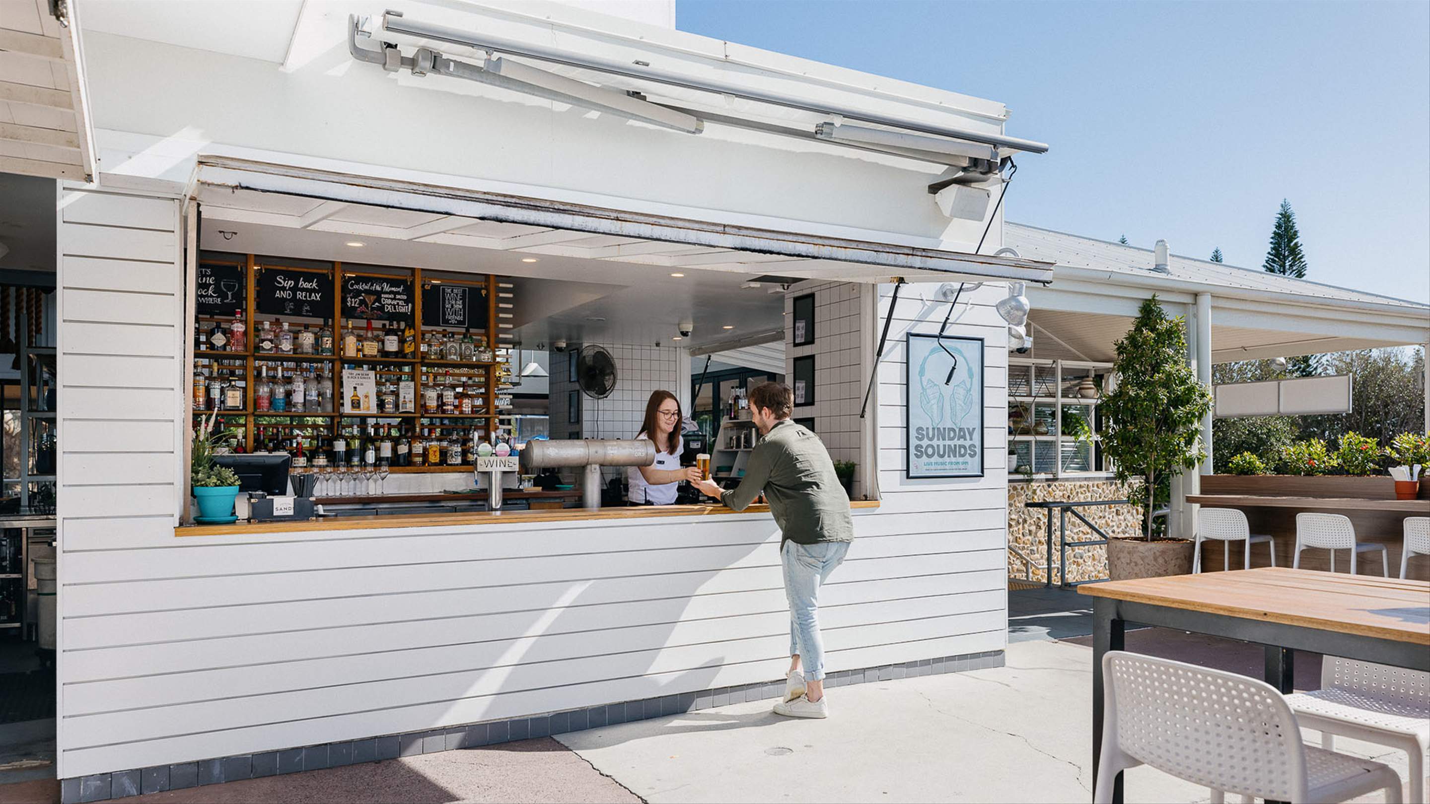 Cleveland Sands Hotel Has Reopened with a Revamped Beer Garden After a ...