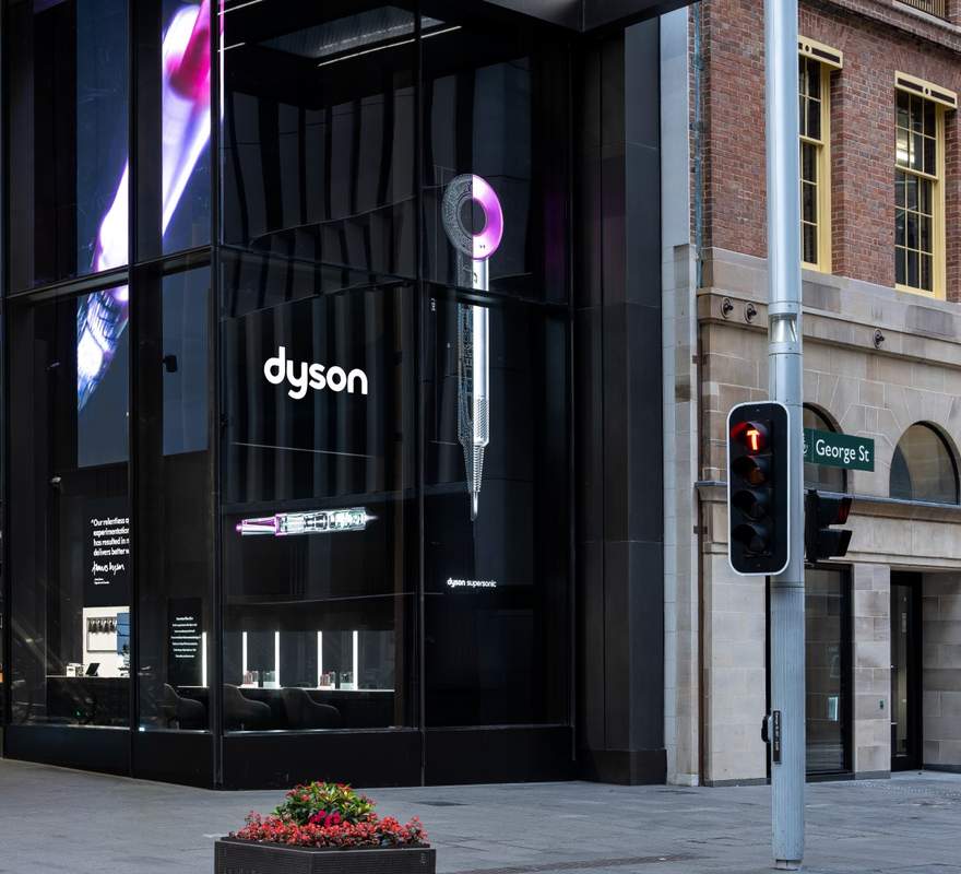 Dyson Demo Store - Concrete Playground