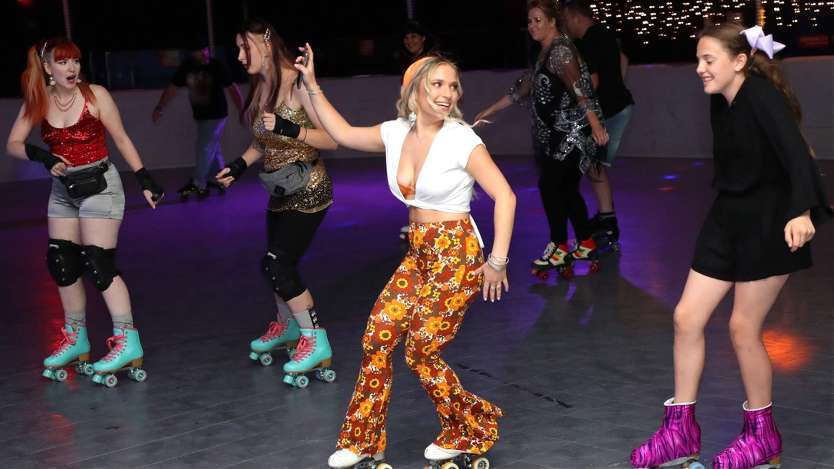 ABBA-Themed Roller Rink Disco - Concrete Playground