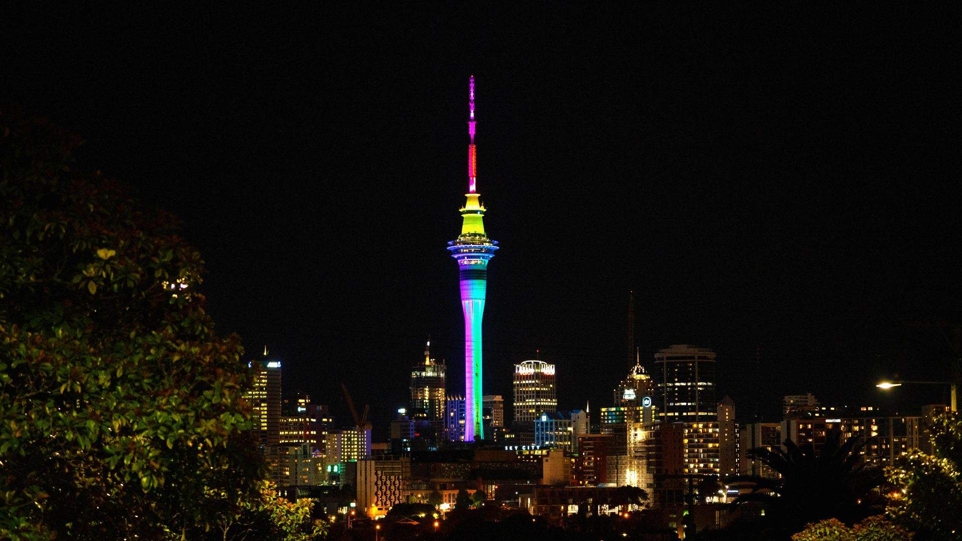 You Can Choose Which Colour the Sky Tower Lights Up in Next Month for ...